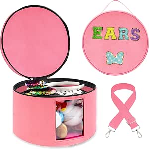 Amazon.com: gjulrfu Heaband Holder Organizer, Large Round Tiara Tote ...