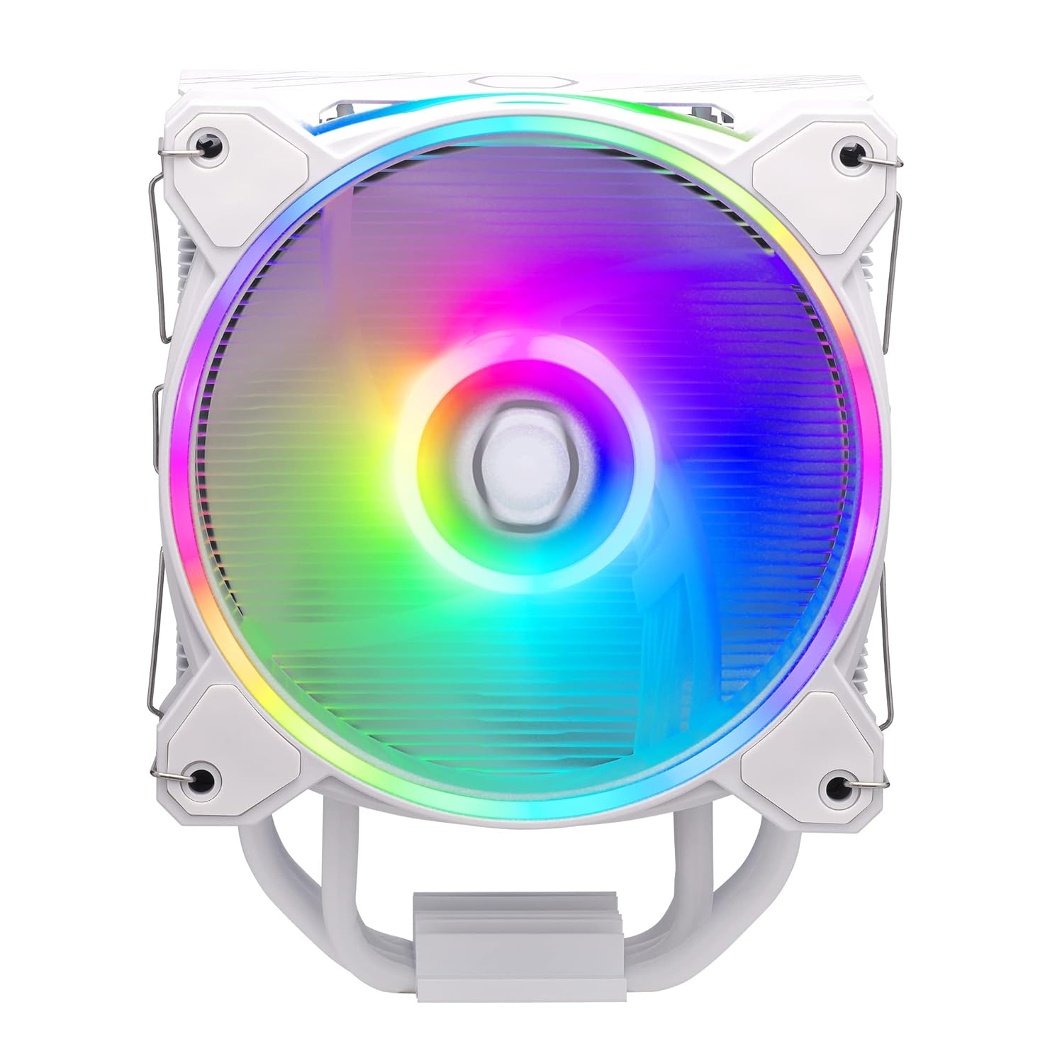 Cooler Master Hyper 212 Halo White ARGB CPU Cooler - 120mm Fan ...