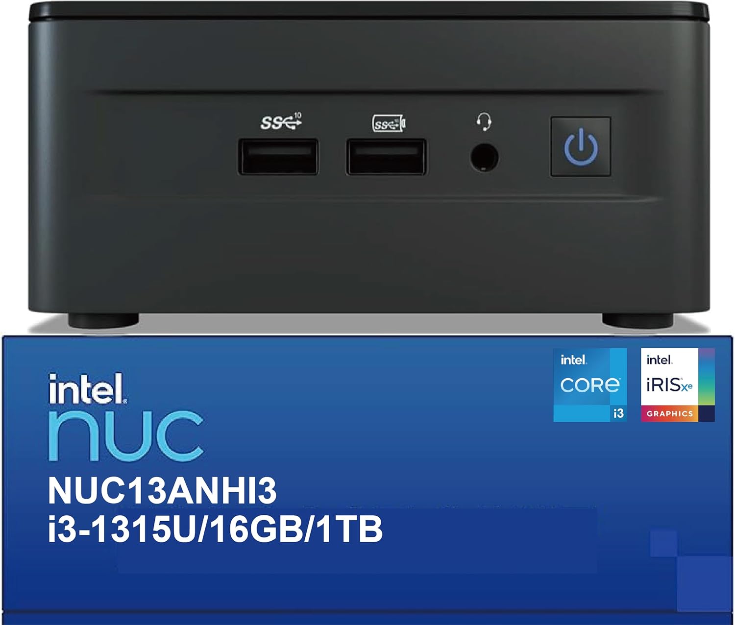 Intel 2023 NUC 13 Pro NUC13ANHI3 Arena Canyon Mini PC, Core i3-1315U,6 ...