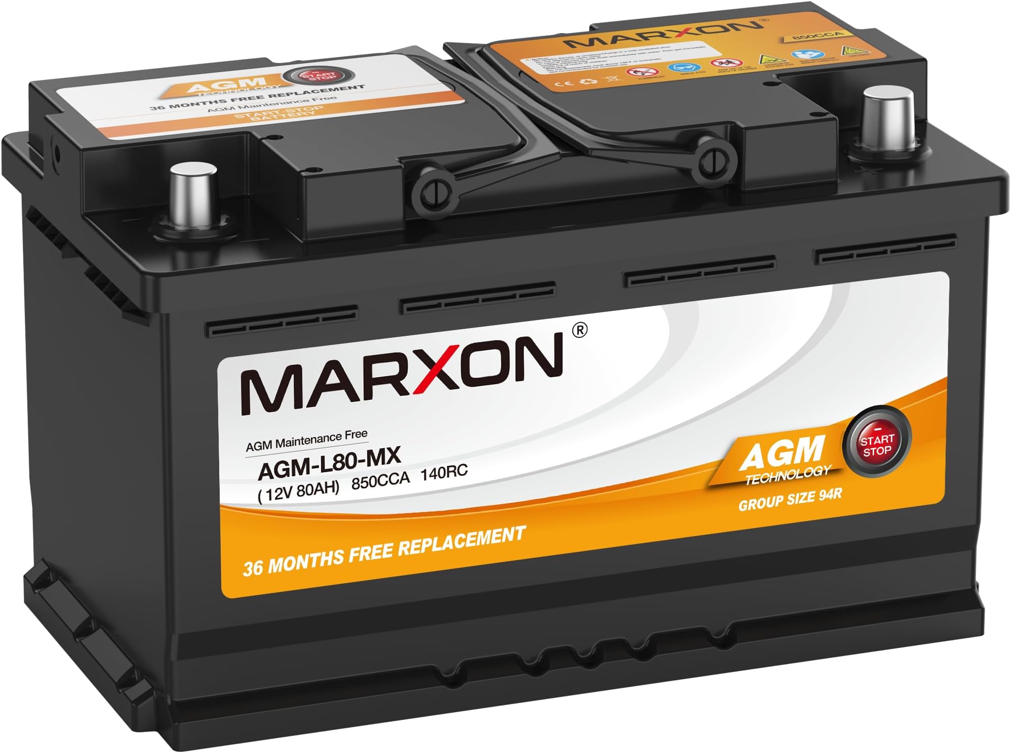 Amazon.com: Interstate Batteries Automotive Battery 12V 100Ah (Group ...