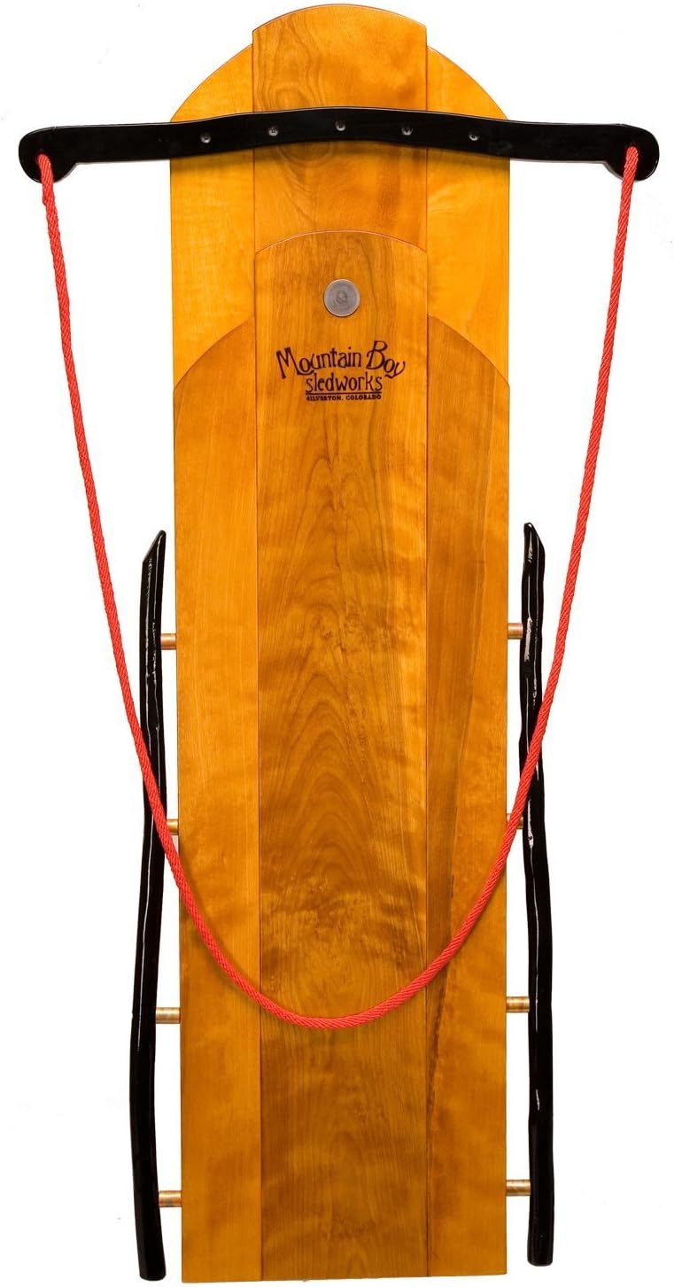 Amazon.com : Mountain Boy Sledworks Elegant Flyer : Snow Sleds : Sports ...