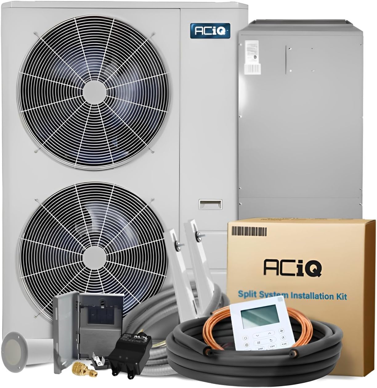 Amazon.com: ACiQ High Efficiency 4 Tons 17.3 SEER (15.8 SEER2) Central ...