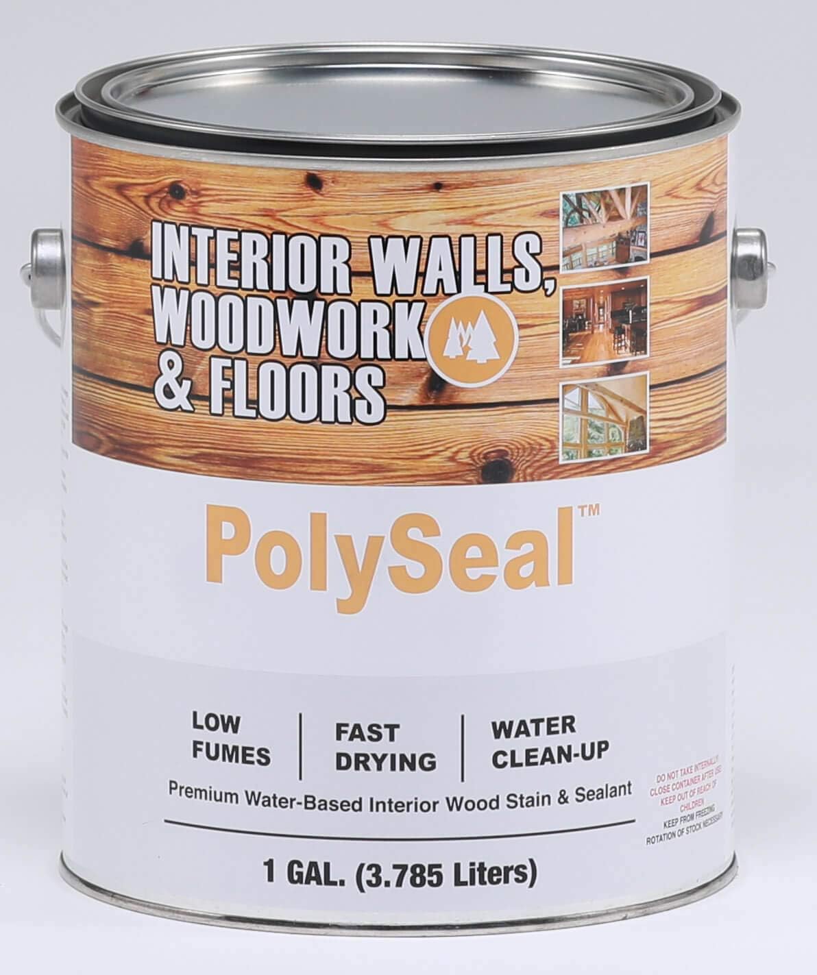 PolySeal Water Based Polyurethane Acrylic Interior Wood Varnish-1 ...