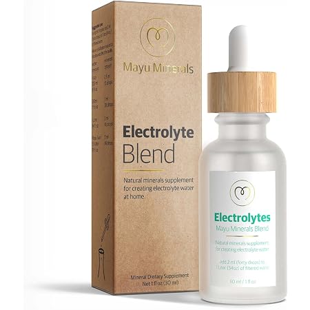 Amazon.com: MAYU Electrolyte Water Drops - Fast Absorption Mineral ...