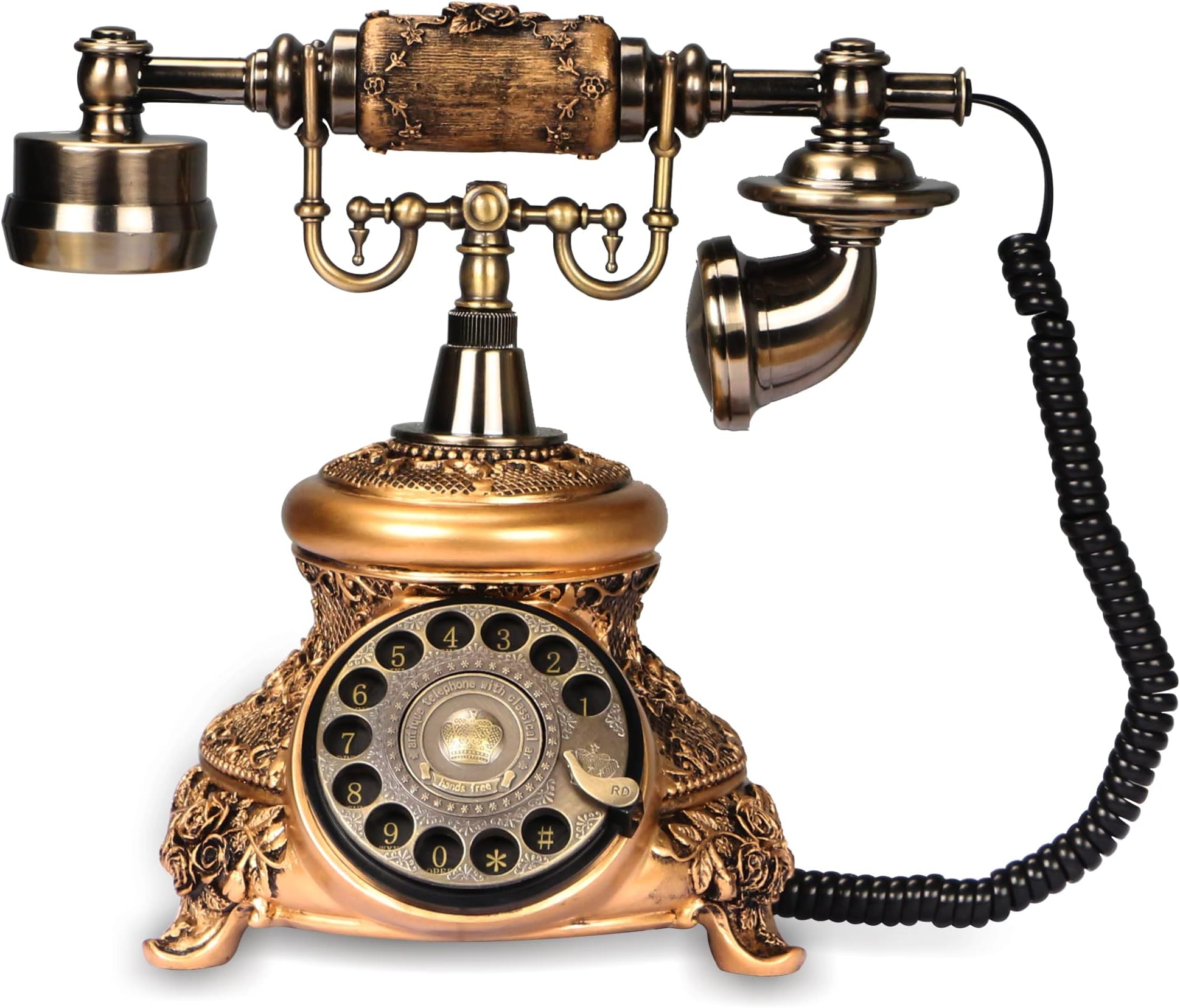 Erstaunlich Retro Telefon Schnurlos Mit Wahlscheibe Ebenbild
