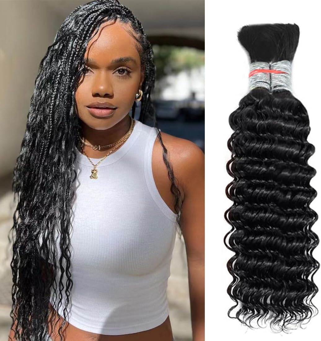 Amazon.com: QUE LOOSE DEEP BULK 18" - MilkyWay Que Human Hair MasterMix ...