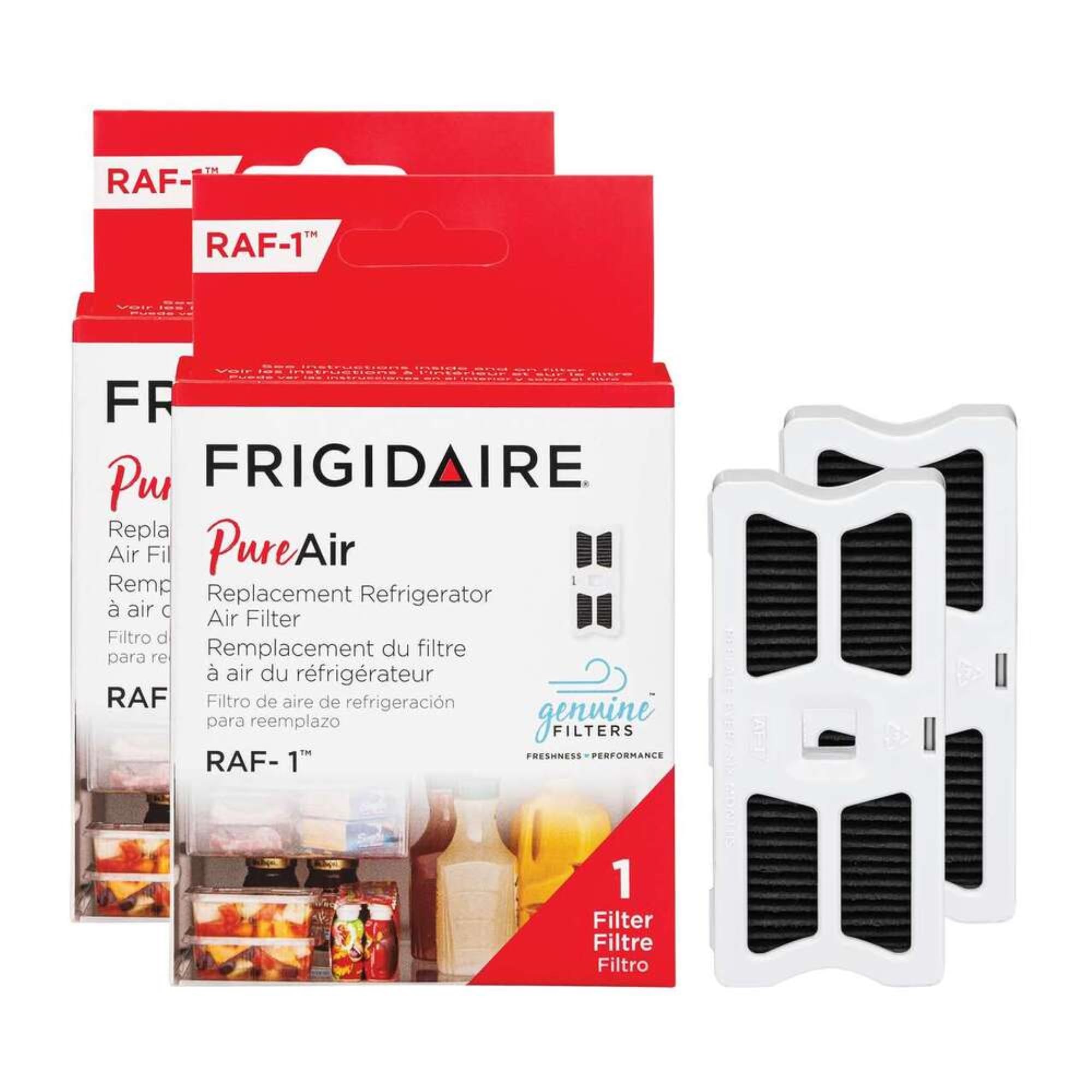Amazon.com: PureAir® Replacement Refrigerator Air Filter RAF-1™ - Set of 2