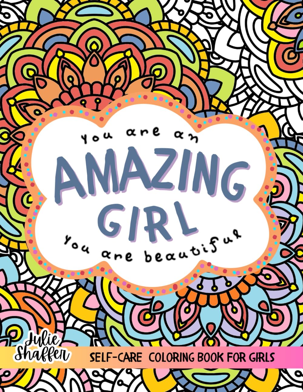 Amazon.com: Amazing Girl Coloring Book For Teen and Preteen Girls ...