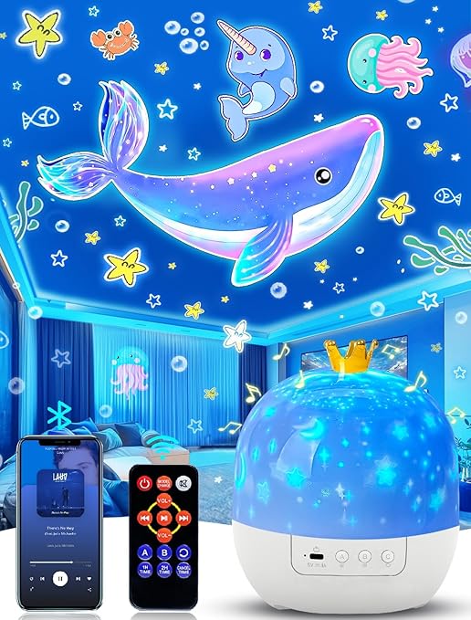 Amazon.com: 21 Sets of Films + Projector Night Light for Kids, Kids ...