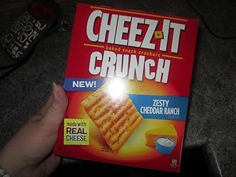 Cheez-It Crunch, Zesty Cheddar Ranch Flavour, Ranch, 191 Grams : Amazon ...