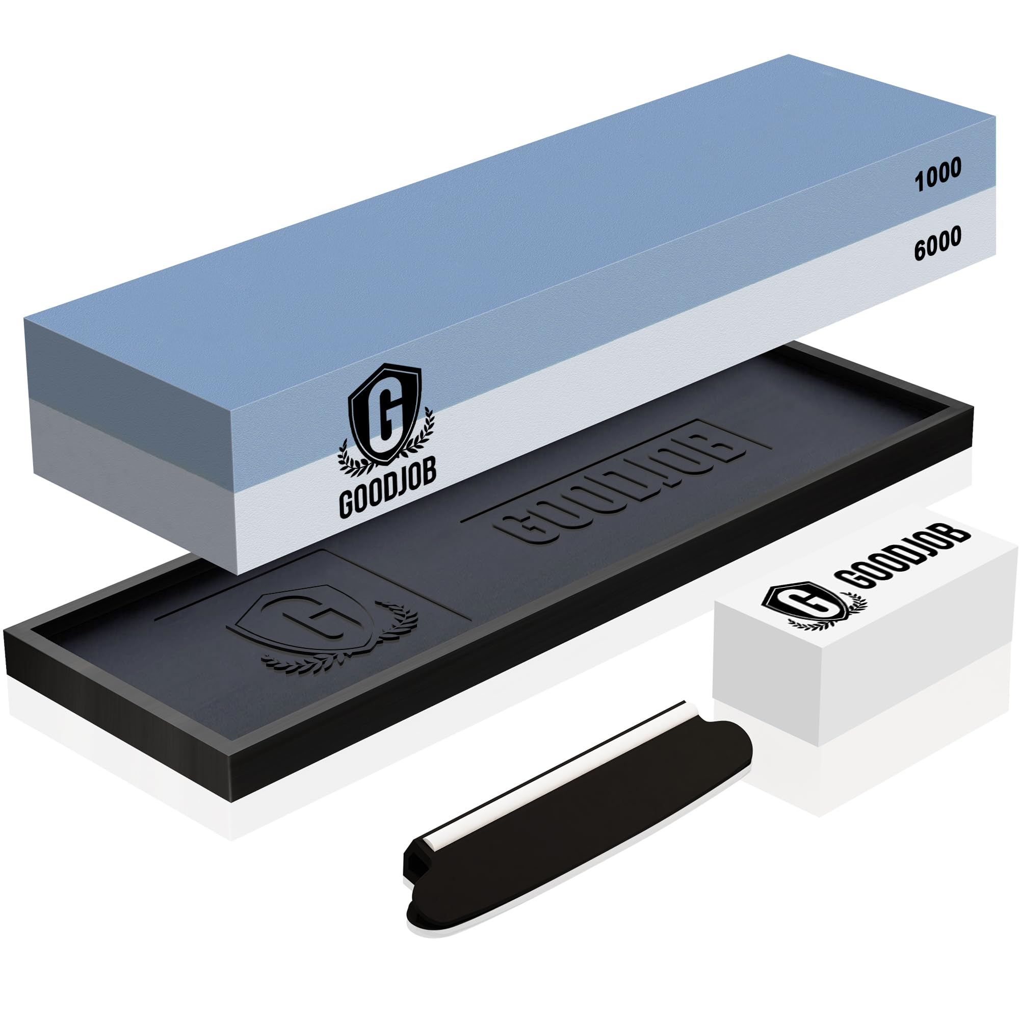 Amazon.com: Knife Sharpening Stone Kit - Goodjob Premium Japanese ...