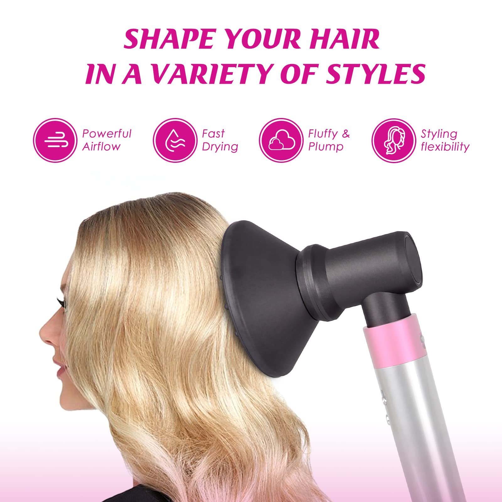 Snapklik.com : Diffuser And Adaptor Replacement For Dyson Airwrap ...