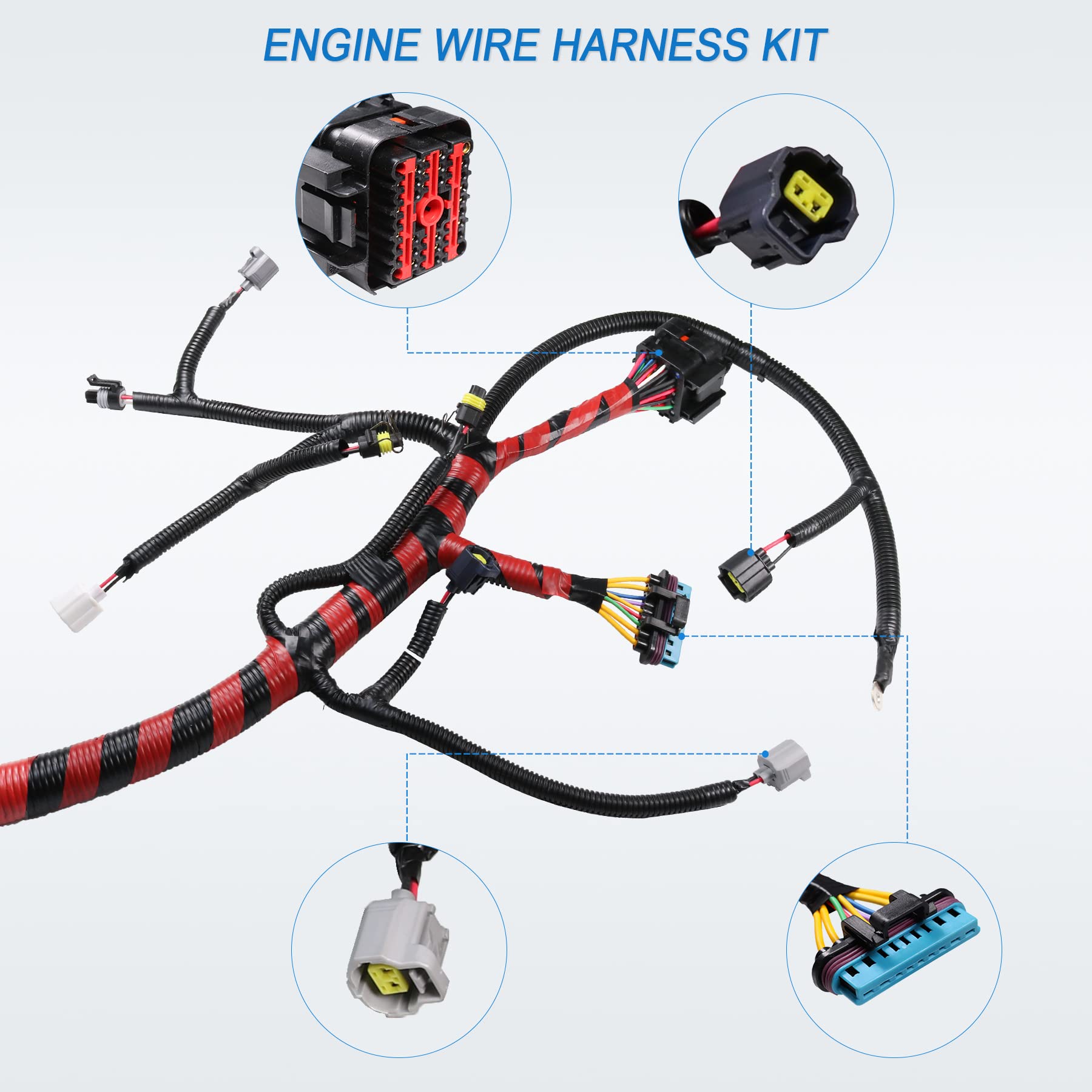 Ford Wire Harness Repair Tailgate Boot Wiring Harness Repair Kit Fits