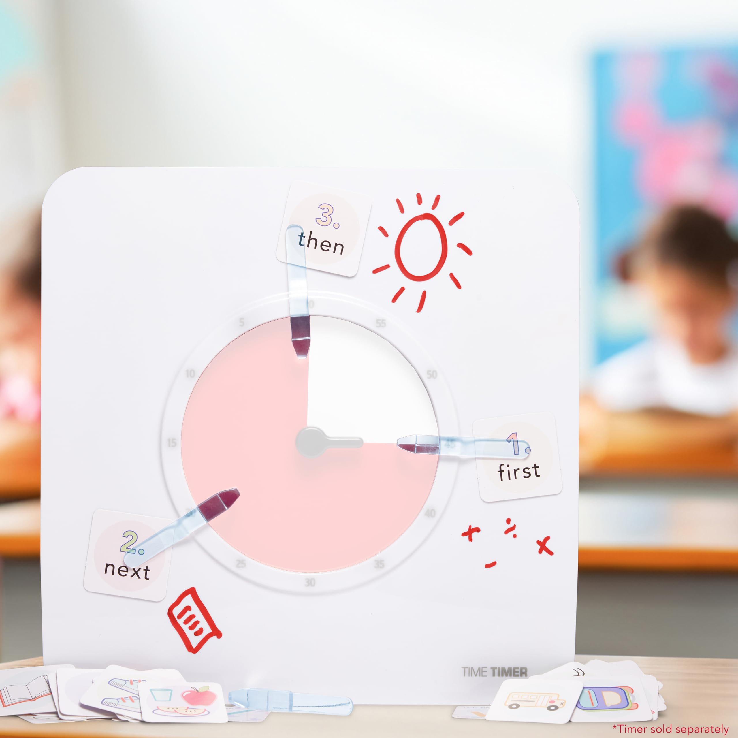 Snapklik.com : Visual Schedule Accessory For TIME Timer 8 Inch Visual ...