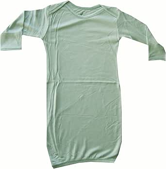 Amazon.com: Baby Bambu Sleeping Gown, Green, -3 Months: Infant And ...