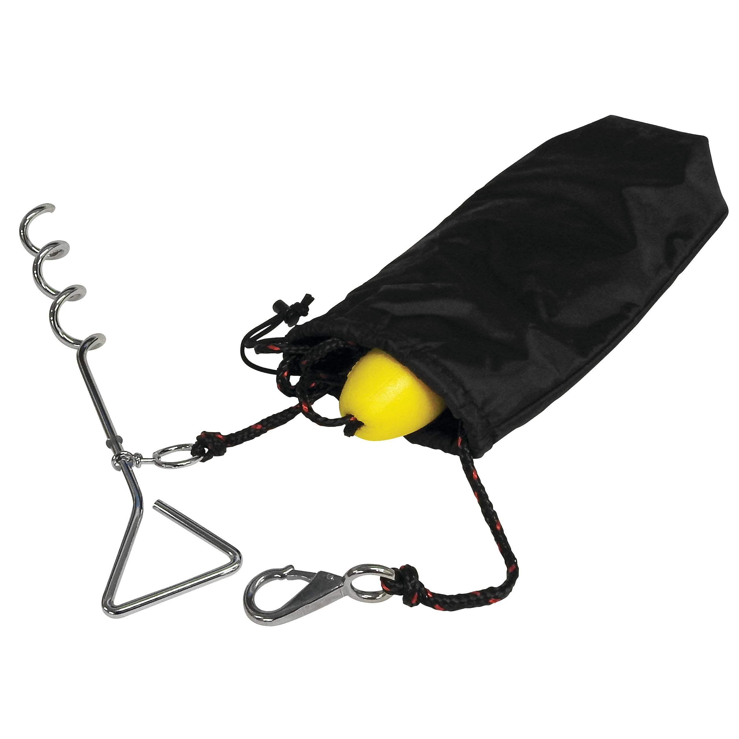 Marine Safety Equipment Extreme Max PWC Sand Anchor Kit - Fillable Bag ...