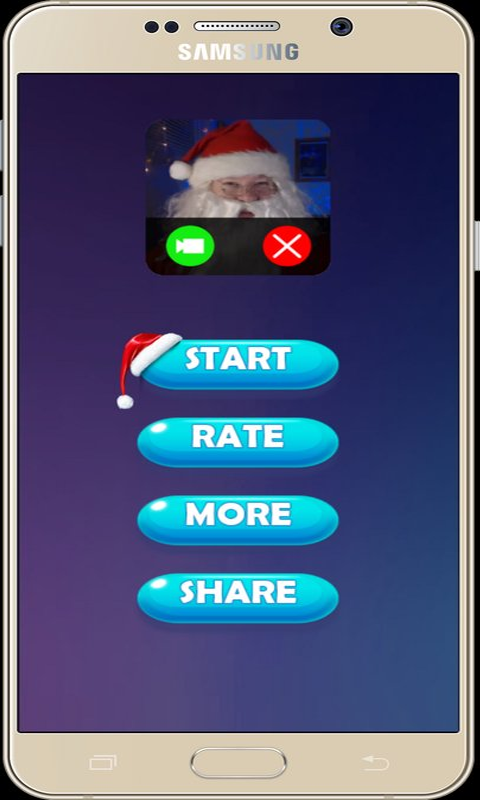Live video call santa christmas - Application sur Amazon Appstore