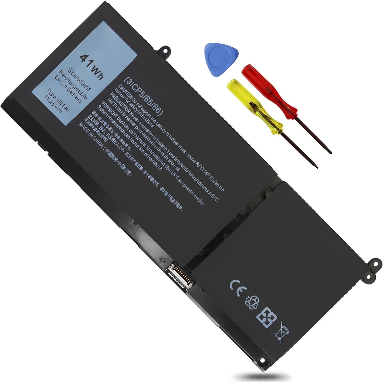 Amazon.com: 41Wh G91J0 Battery Replacement for Dell Inspiron 13 5310 ...