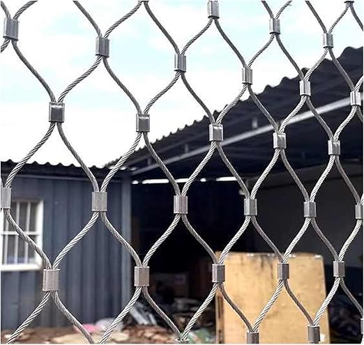 HOFUNTRE Netz Edelstahl Metall Maschen ，Kann Als Gerätegeländer ...