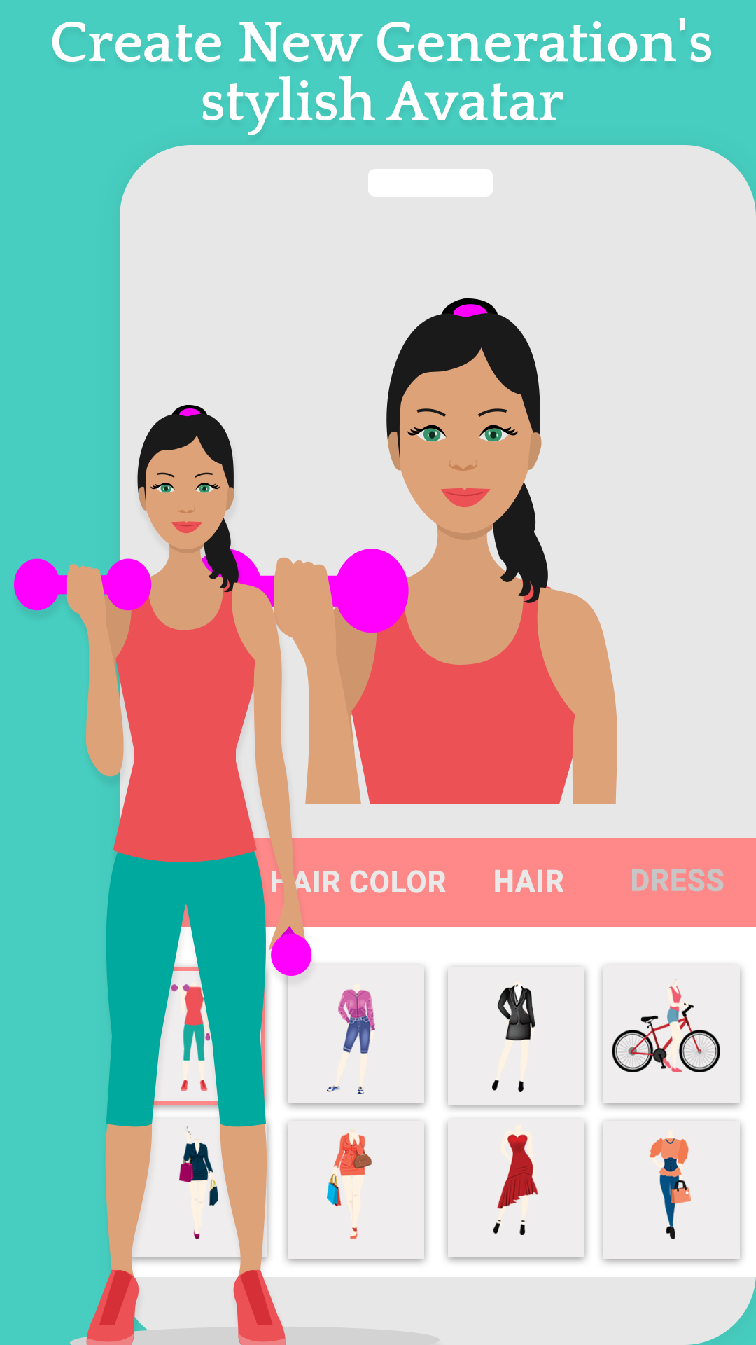 Fashion Cartoon Character Maker - App on Amazon Appstore