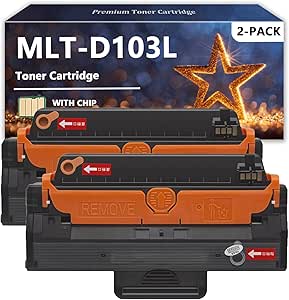 Amazon.com: MLT-D103L Toner Cartridge Compatible for Samsung MLT D103 ...