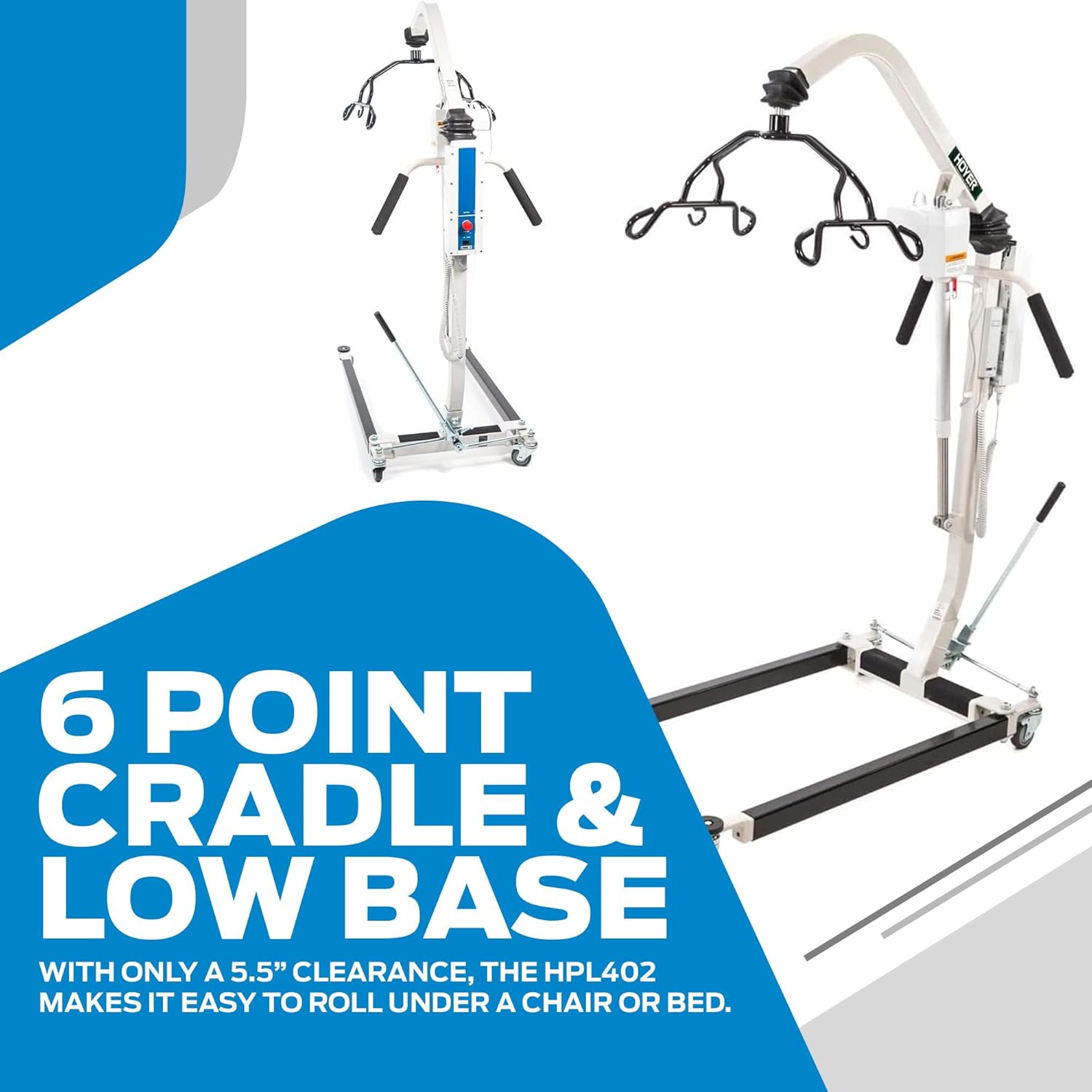 Joerns Hoyer HPL402 Classic Deluxe Electric Power Patient Lift ...
