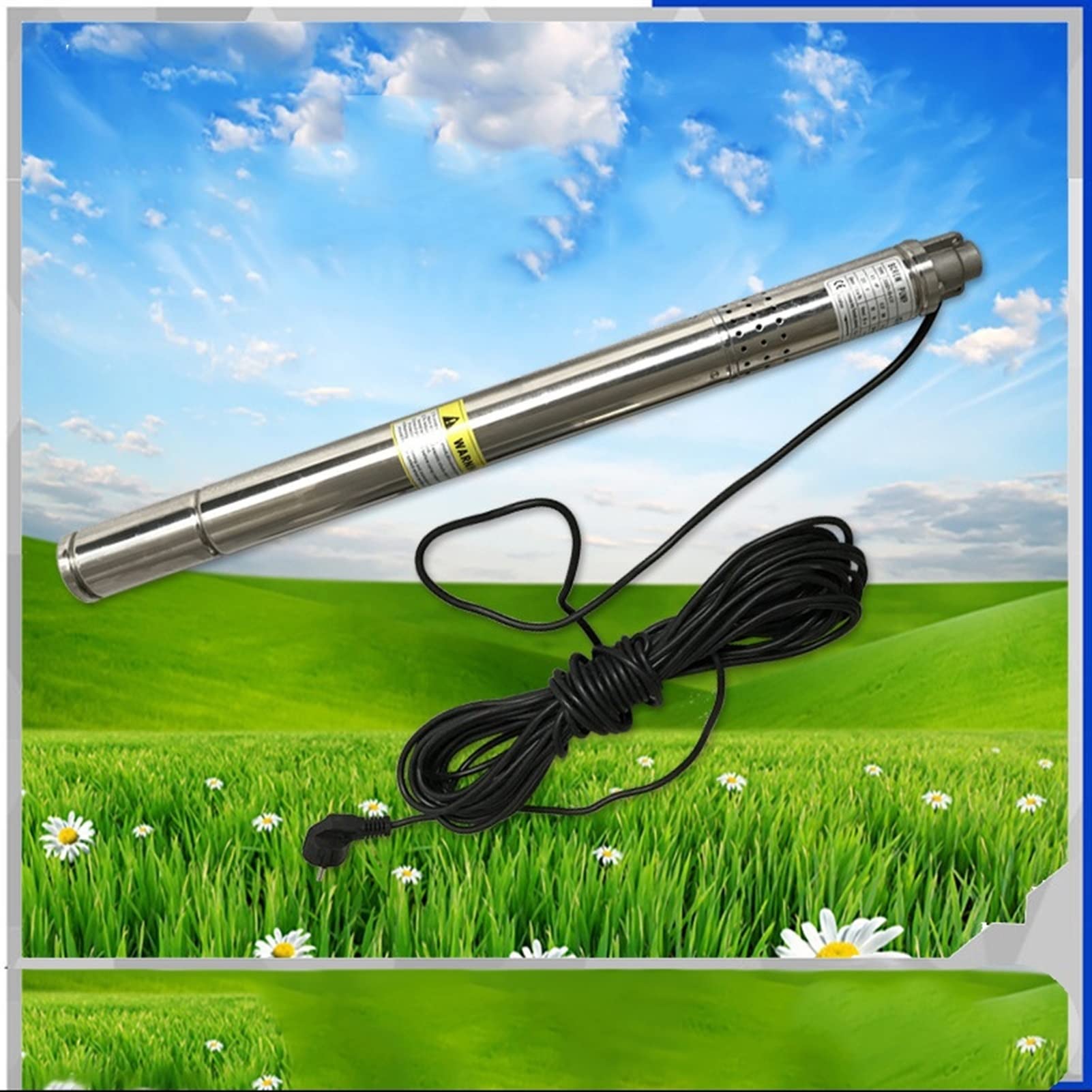 Buy Mini Power Small Pump 2 inch well pump 2000L/h 30m 50mm diameter ...
