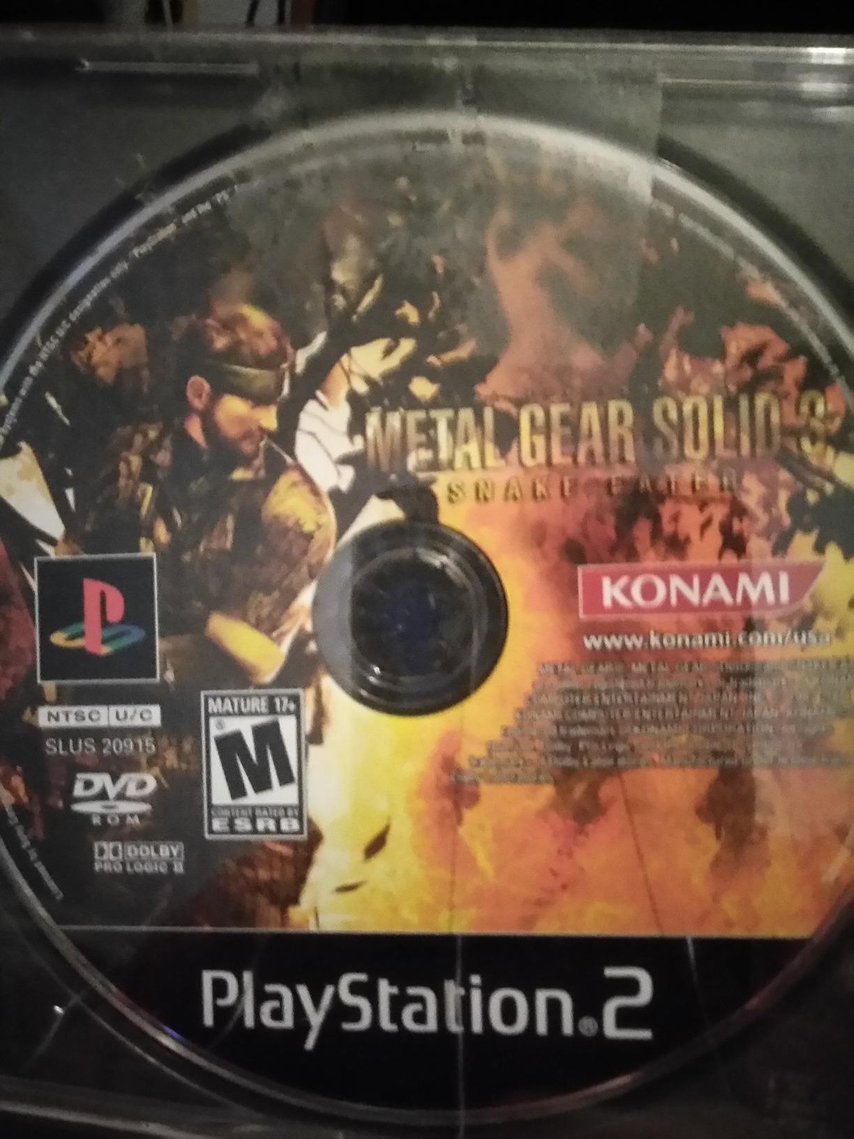 Amazon.com: Metal Gear Solid 2:Substance - PlayStation 2 : Unknown ...
