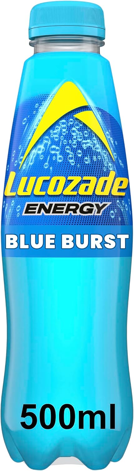 Lucozade Energy Drink Blue Burst 500ml 12x500ml : Amazon.co.uk: Grocery