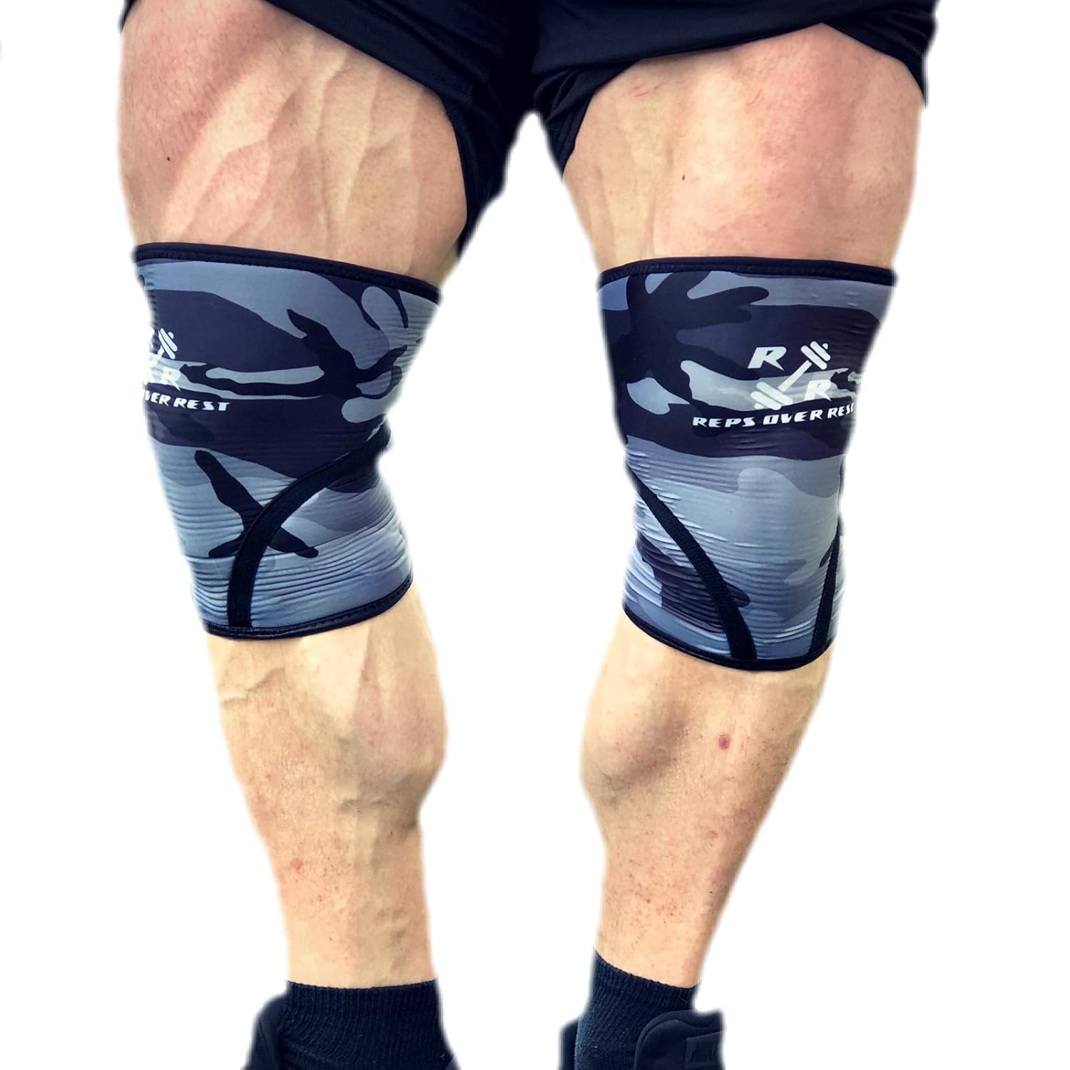 Reps Over Rest Knee Sleeves (1 Pair) Support & Compression for ...