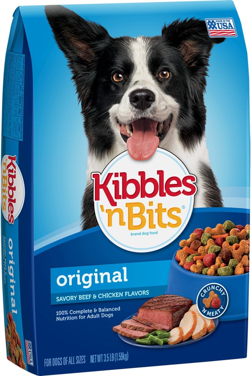 Amazon.com: Kibbles 'N Bits Dog Food Small Breed Mini Bits Savory Beef ...