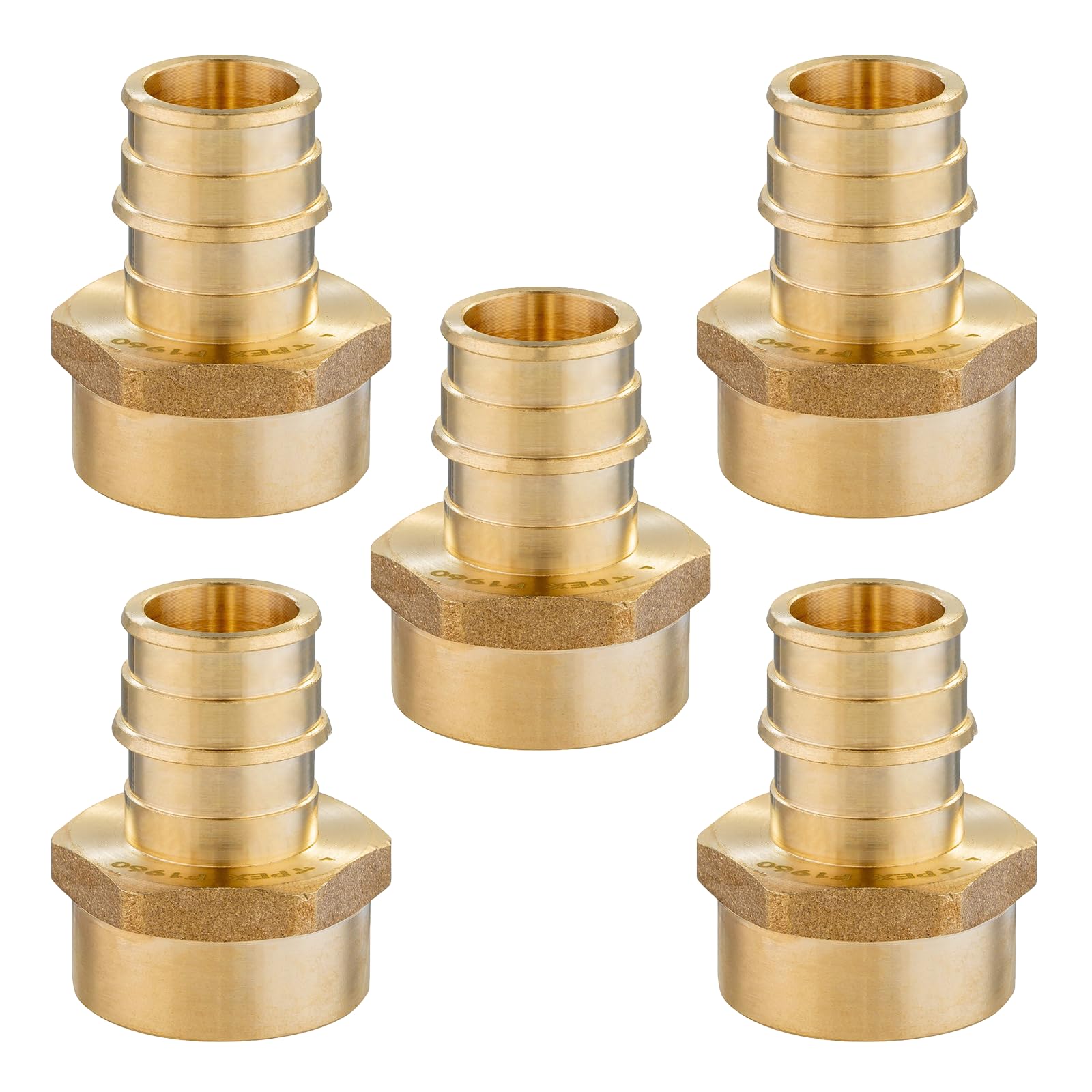 Amazon.com: HeSun 5-Pack Pex A Fitting, Pex Expansion 3/4 Inch Female ...