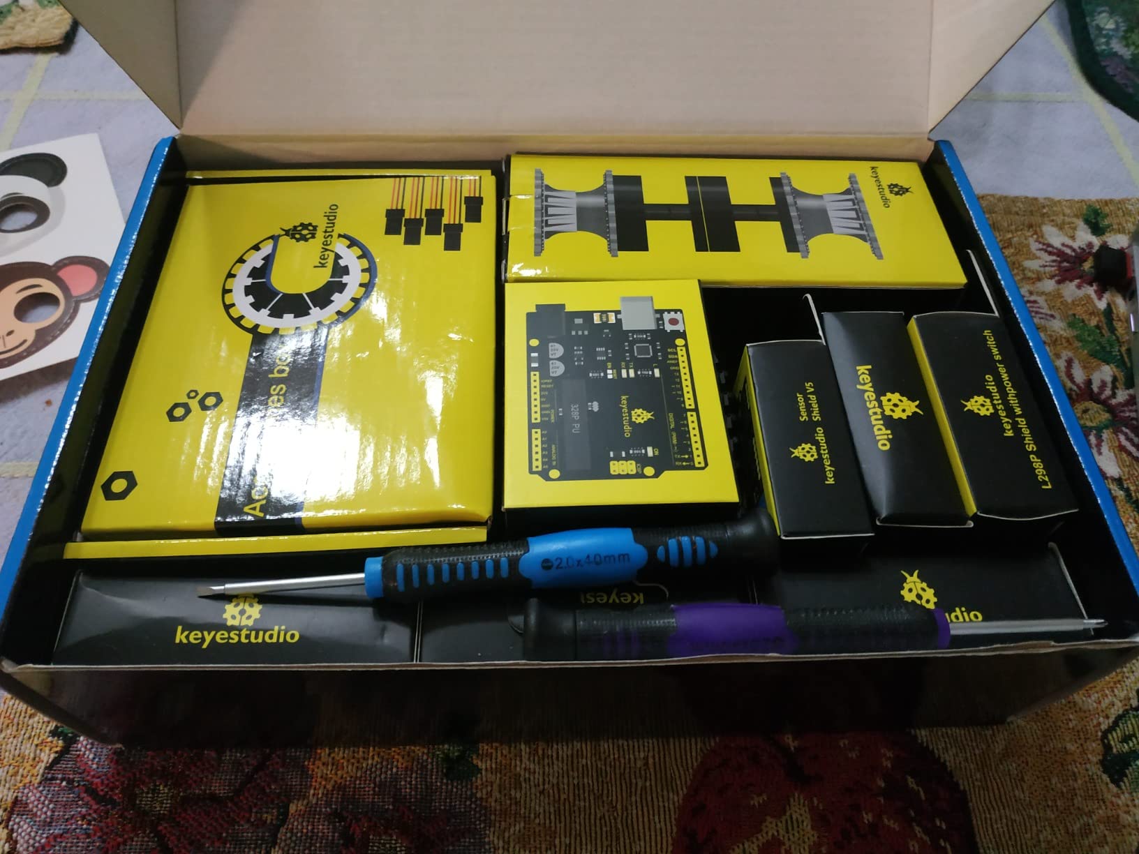 $12/mo - Finance KEYESTUDIO Mini Tank Robot V2 Smart Car Kit for ...