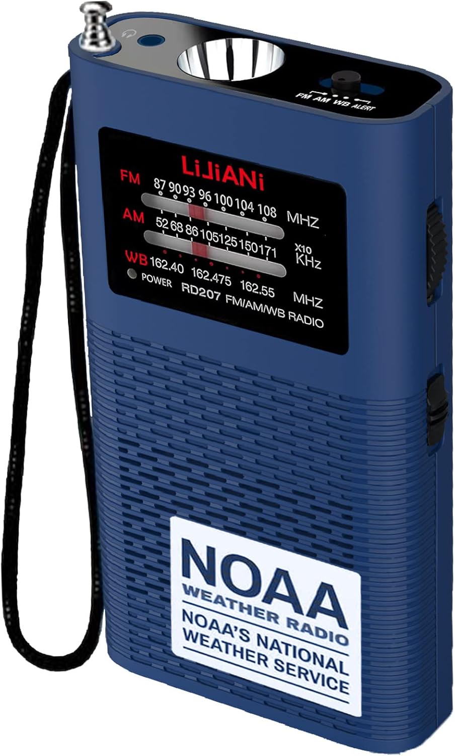 Amazon.com: Pocket Weather Alert Radio NOAA/Am/Fm Portable Transistor ...