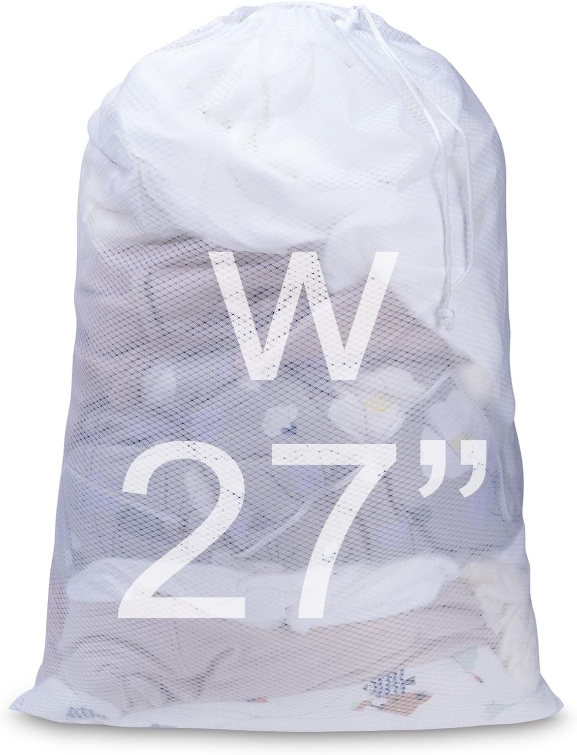 Amazon.com: Meowoo Large Mesh Laundry Bag, 27×36inch Heavy Duty Mesh ...