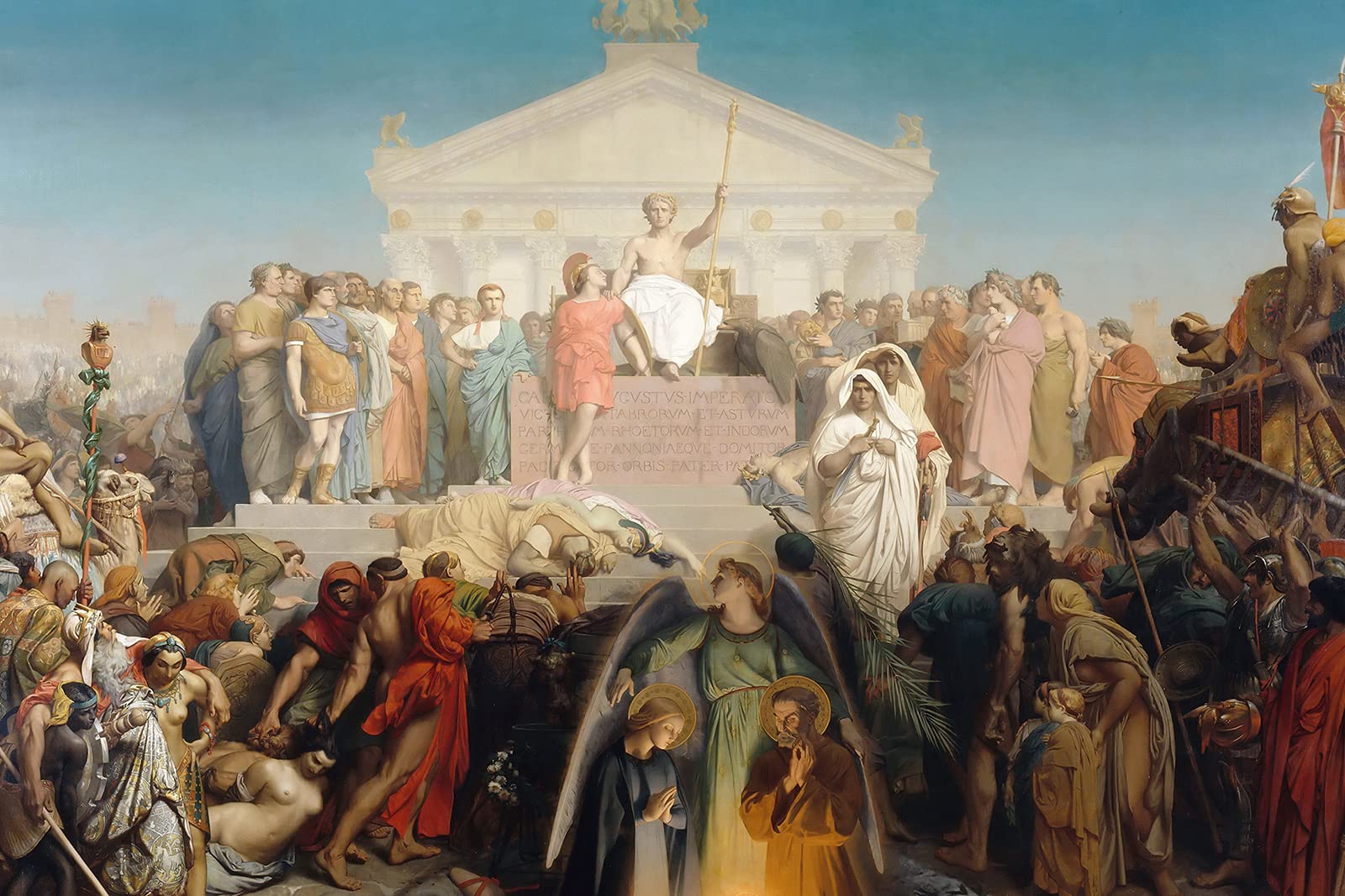 Jesus Christ Birth Painting