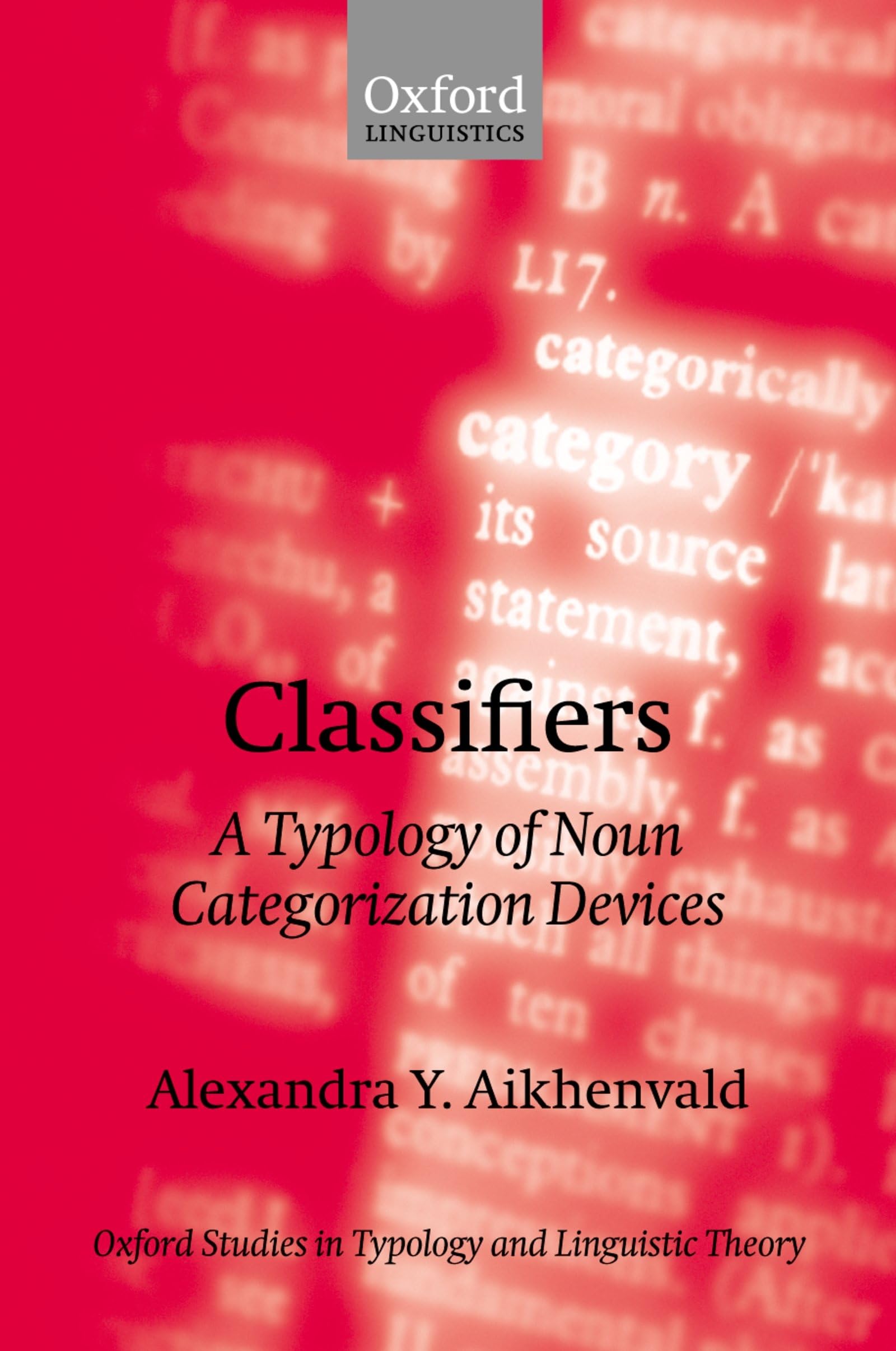 Amazon.com: Classifiers: A Typology of Noun Categorization Devices ...