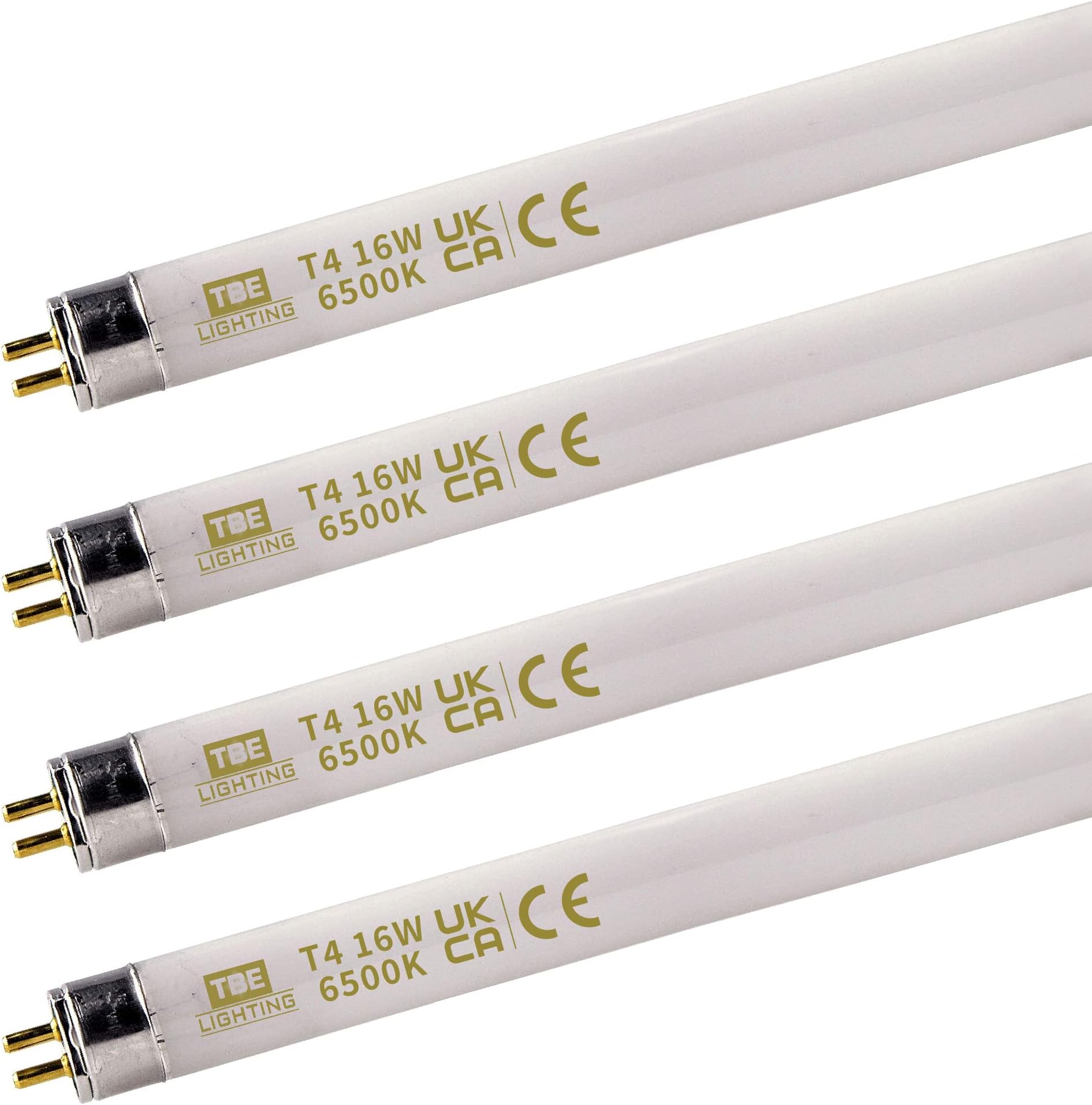 Leyton Lighting 2 Pack 20w T4 Fluorescent Tube Warm White (3400K, 568mm ...