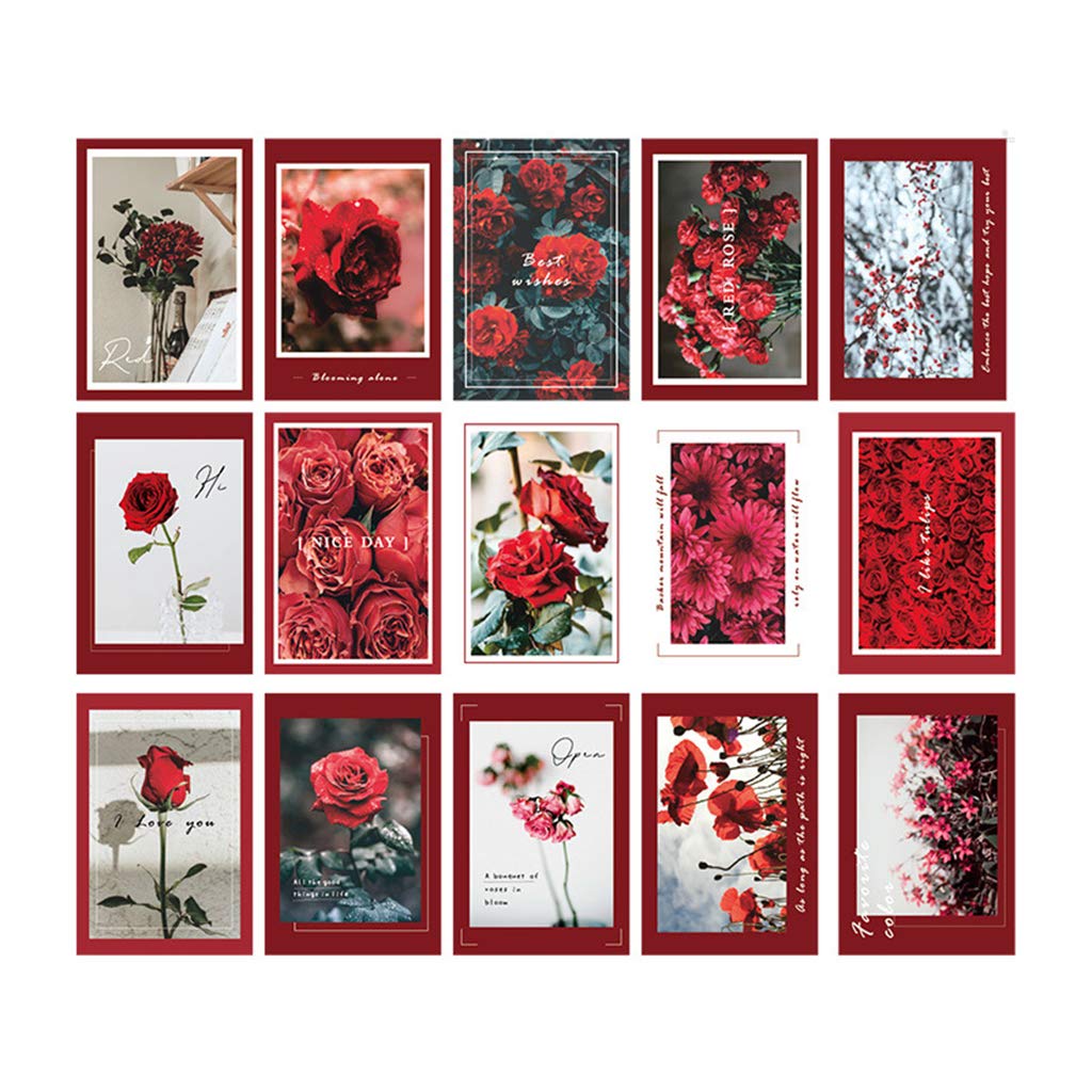 Ewat 15pack Roses Wall Collage Kit Aesthetic Pictures Bedroom Decor ...