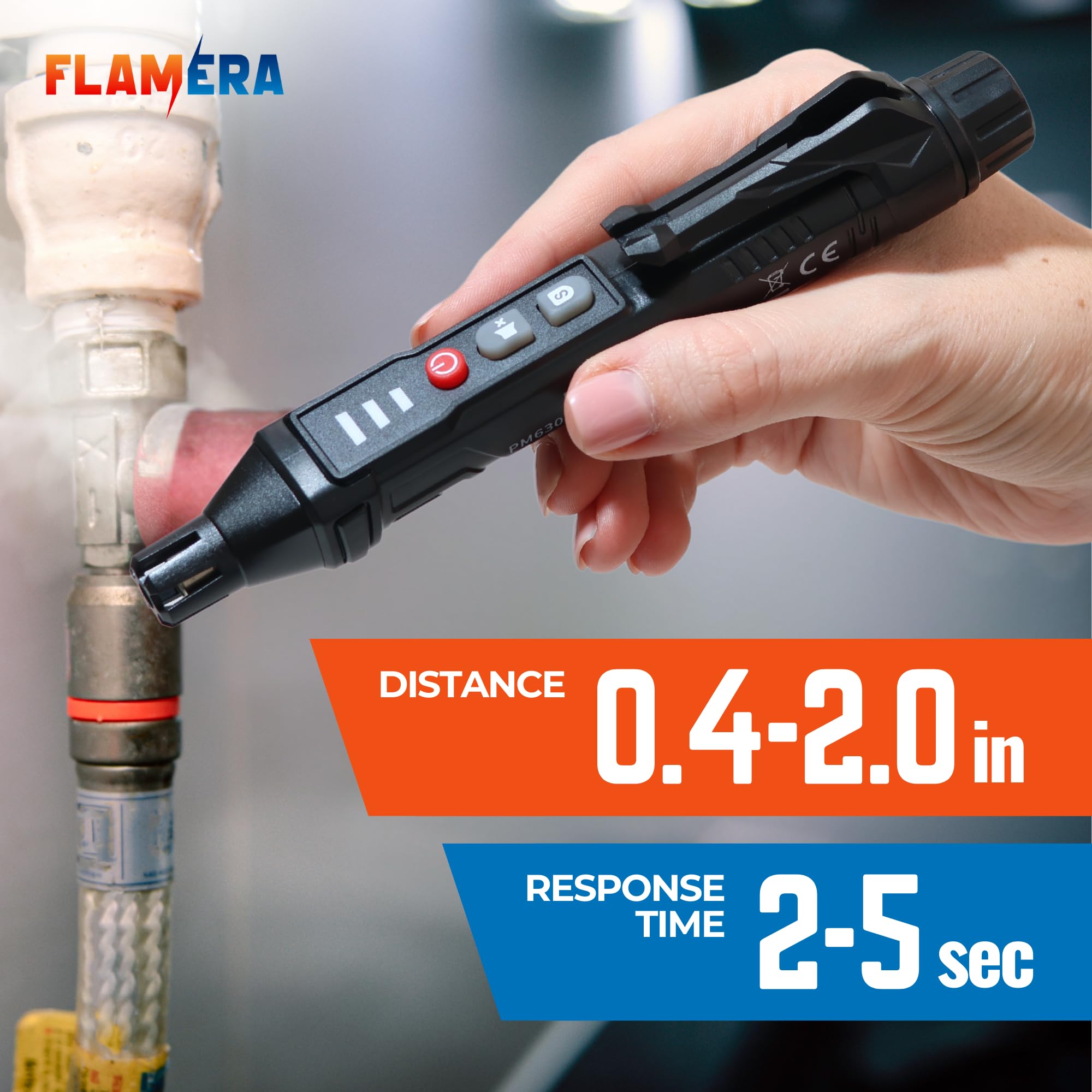 Home Gas Detector Natural Gas Leak Detector - Portable Combustible Gas ...
