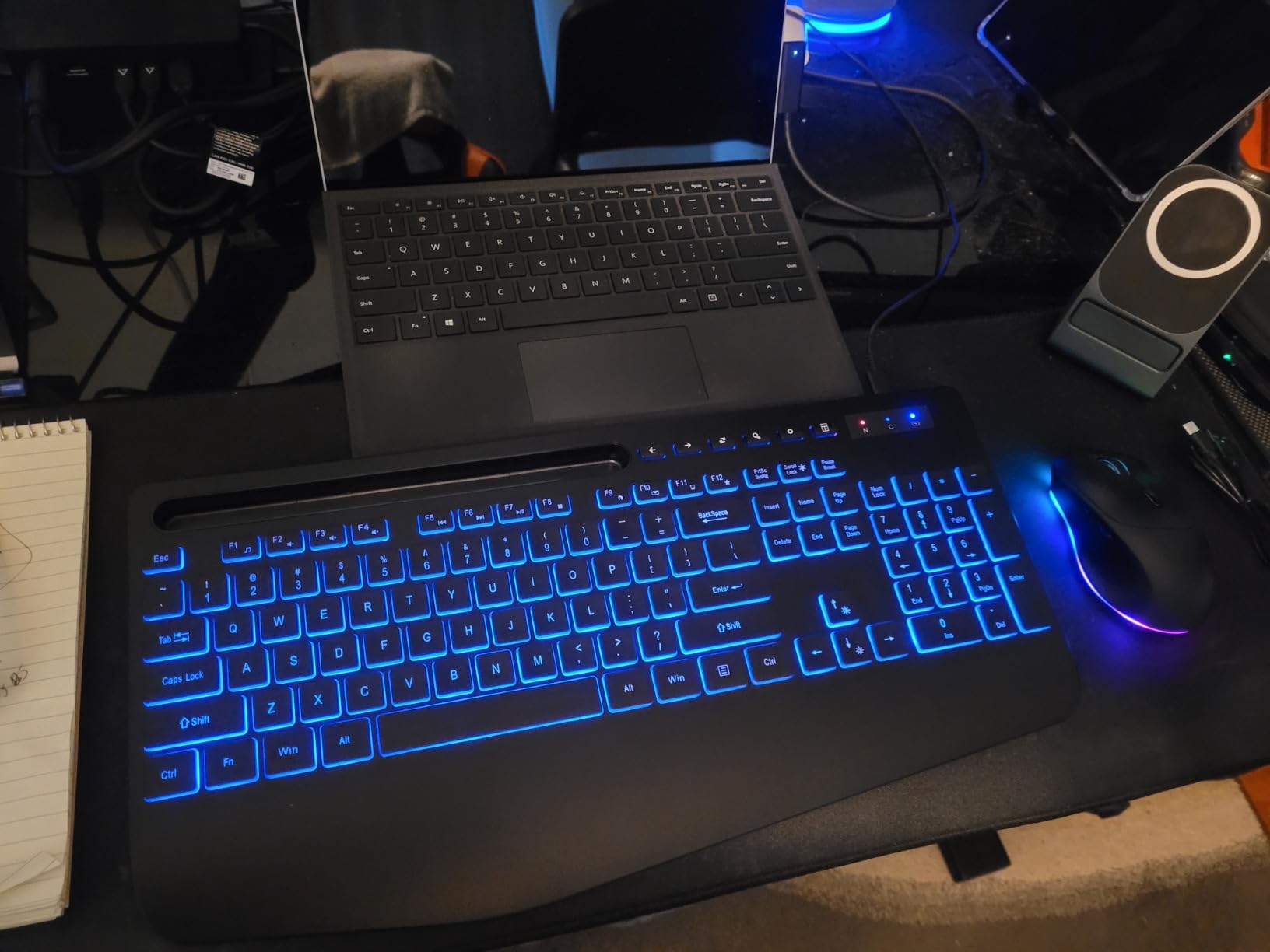 $8/mo - Finance Wireless Keyboard and Mouse Combo with 7 Colored ...