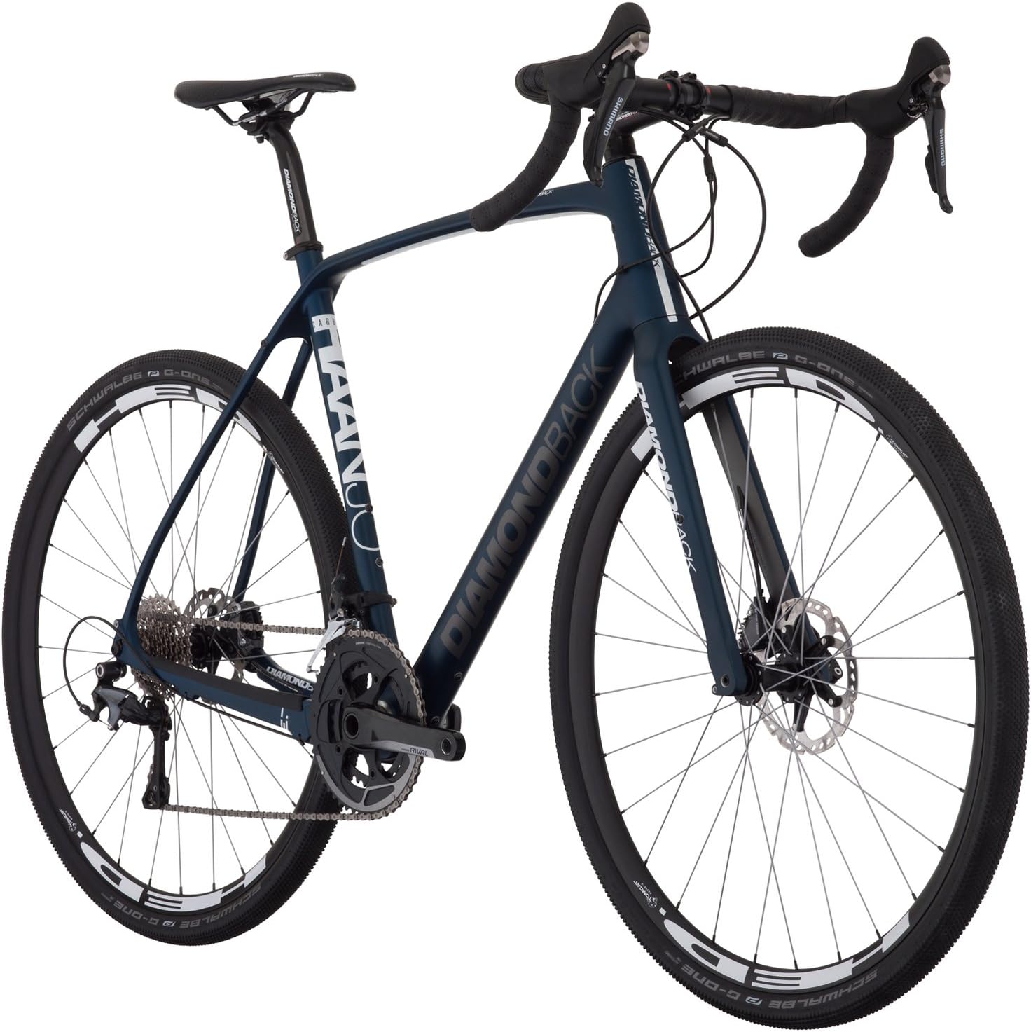 Amazon.com : Diamondback Haanjo Trail Carbon Gravel Bike - 2017 ...