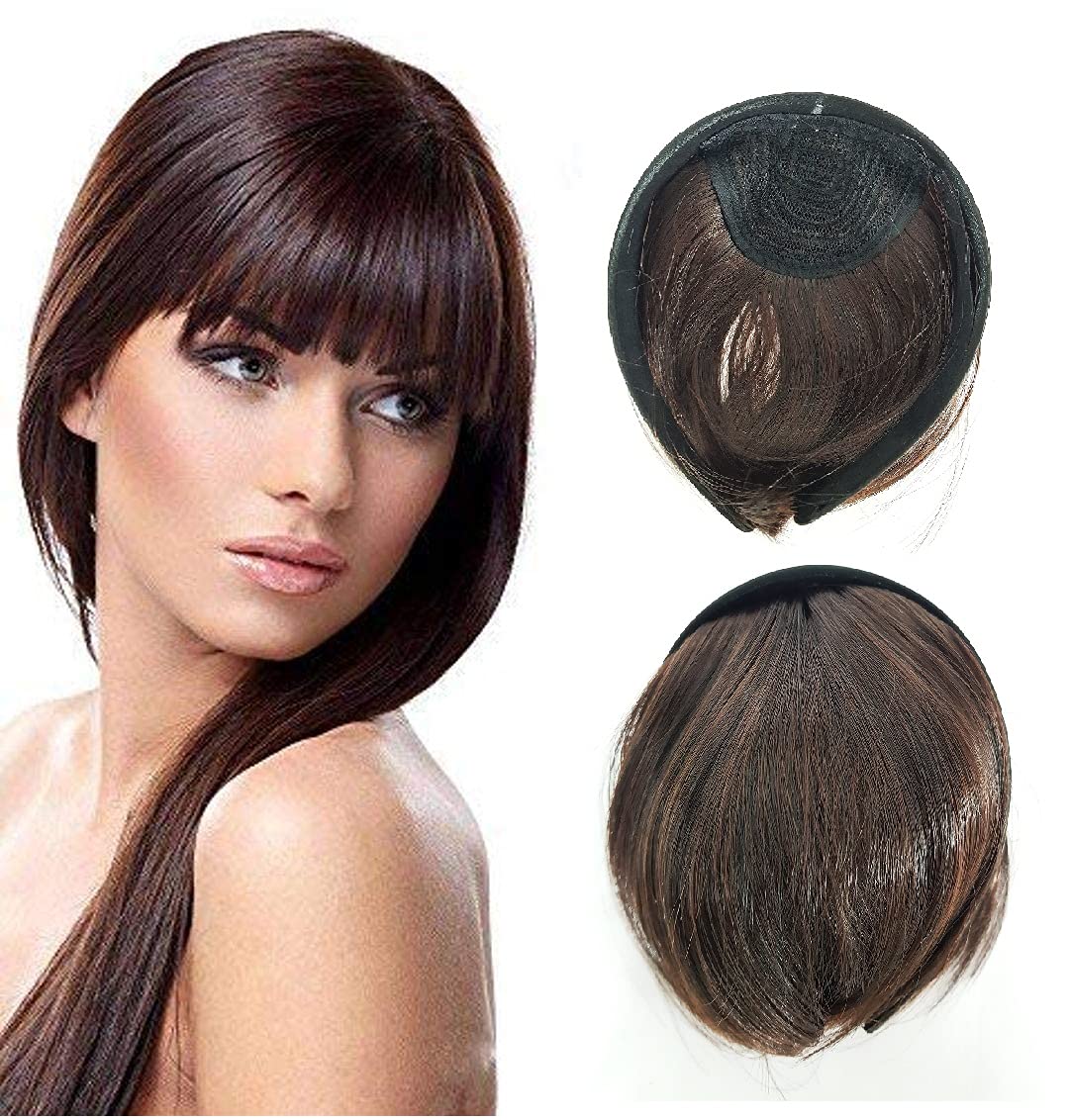 Fully Front Hair Fringes Extensions Front Hair Bangs/Hair Extensions ...