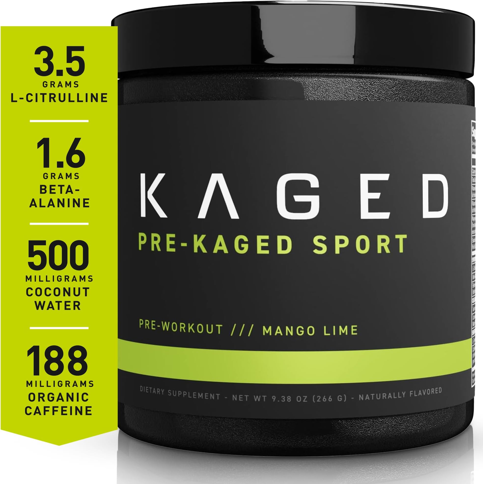 Amazon.com: Fast Twitch, Caffeinated Pre-Workout Supplement Mix, Fruit ...