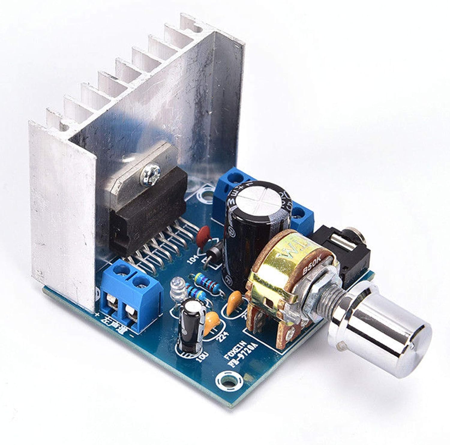 Amazon.com: AC/DC 12V TDA7297 2 * 15W Digital Stereo Audio Amplifier ...