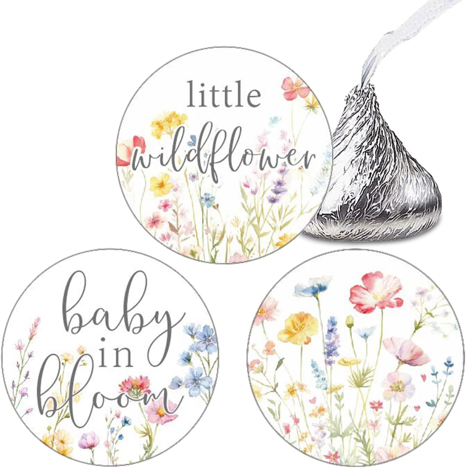 Amazon.com: Anwyll Little Wildflower Kisses Candy Stickers, 210Pcs 0 ...