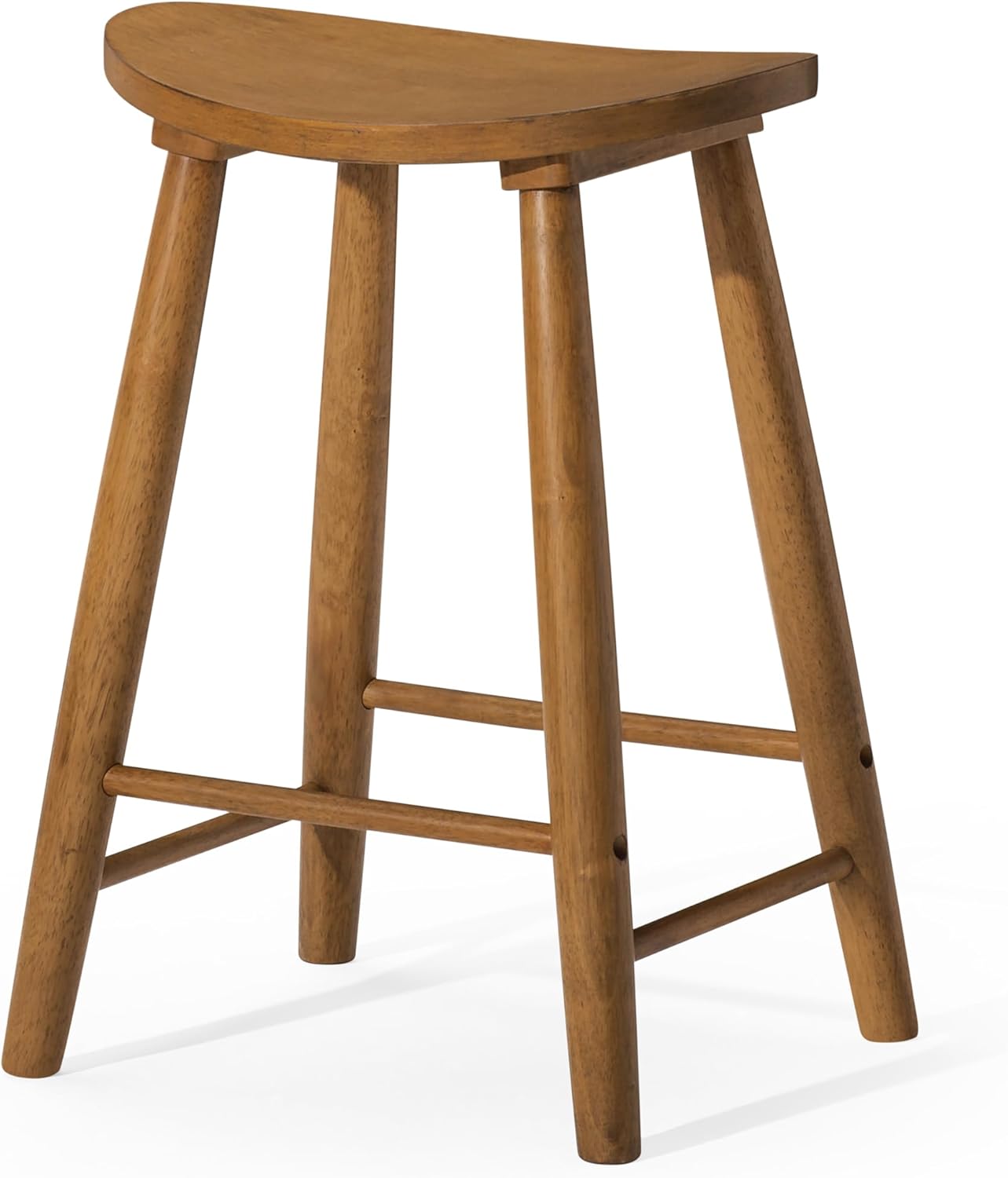 Amazon.com: Maven Lane Luna Counter Stool – 26 Inches – Round Stool ...