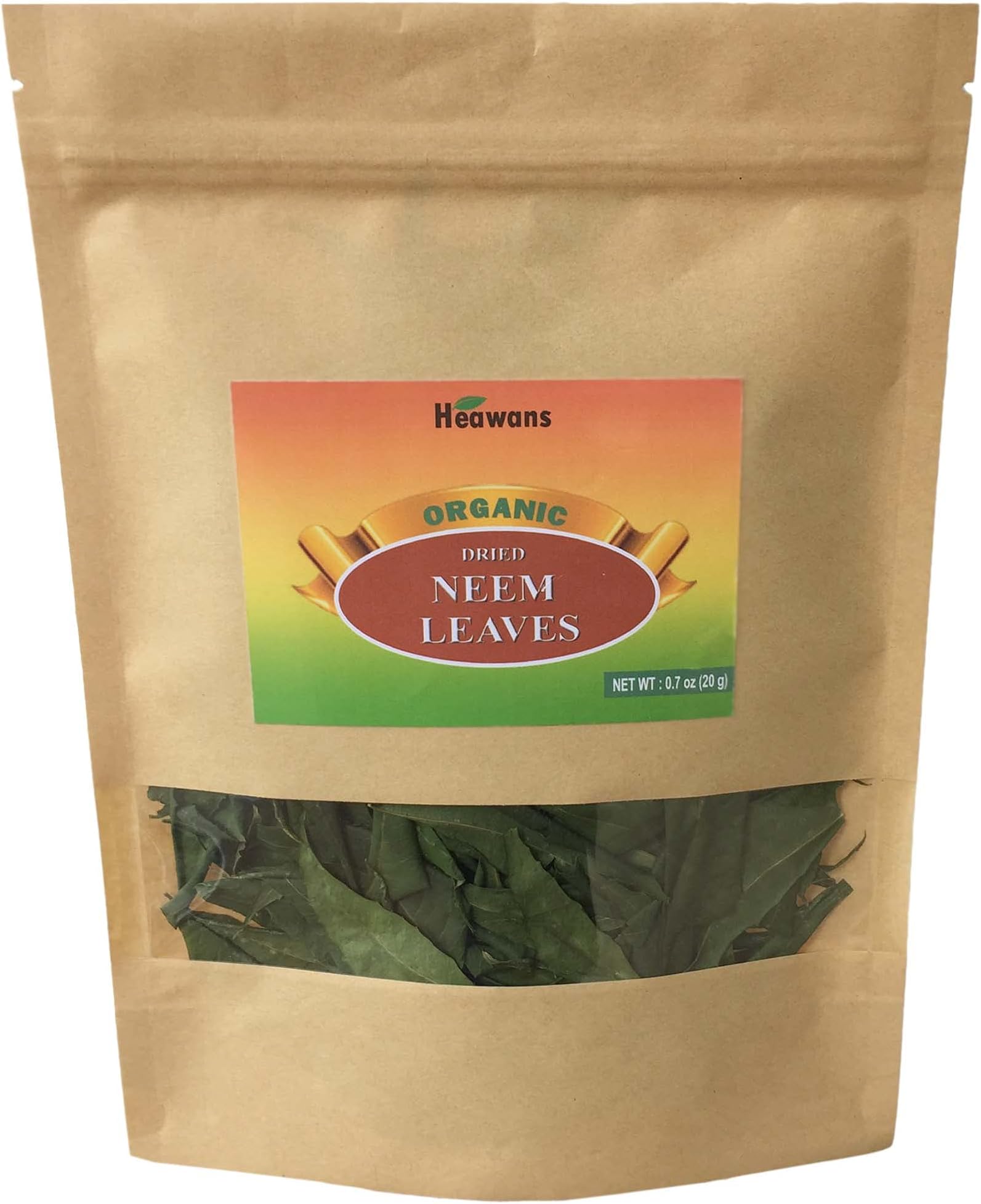 Amazon.com : Naturally grown dried neem leaves whole (0.7 oz) : Health ...