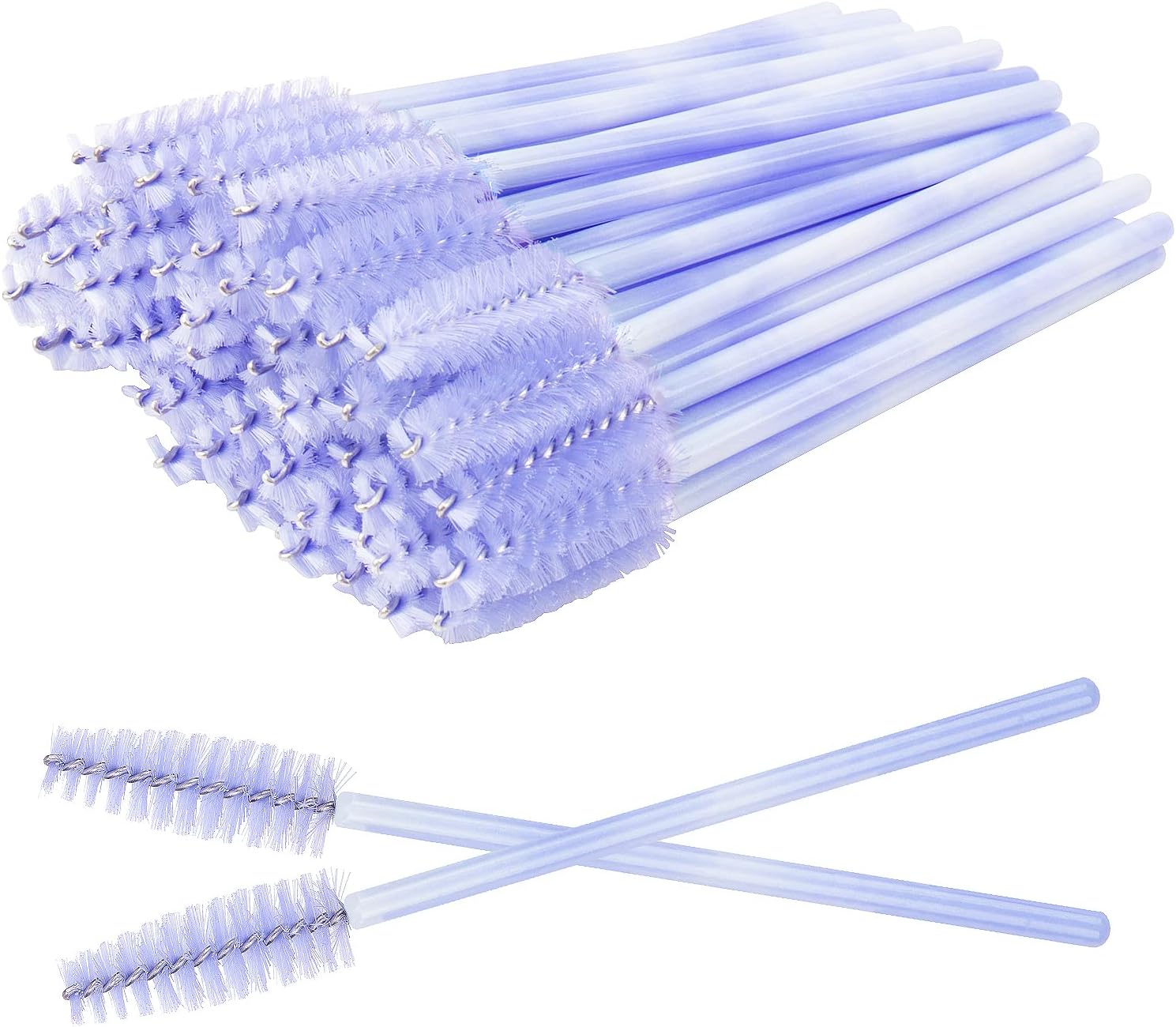 Amazon.com: 300 Pack Eyelash Mascara Wands Disposable Lash Brushes for ...