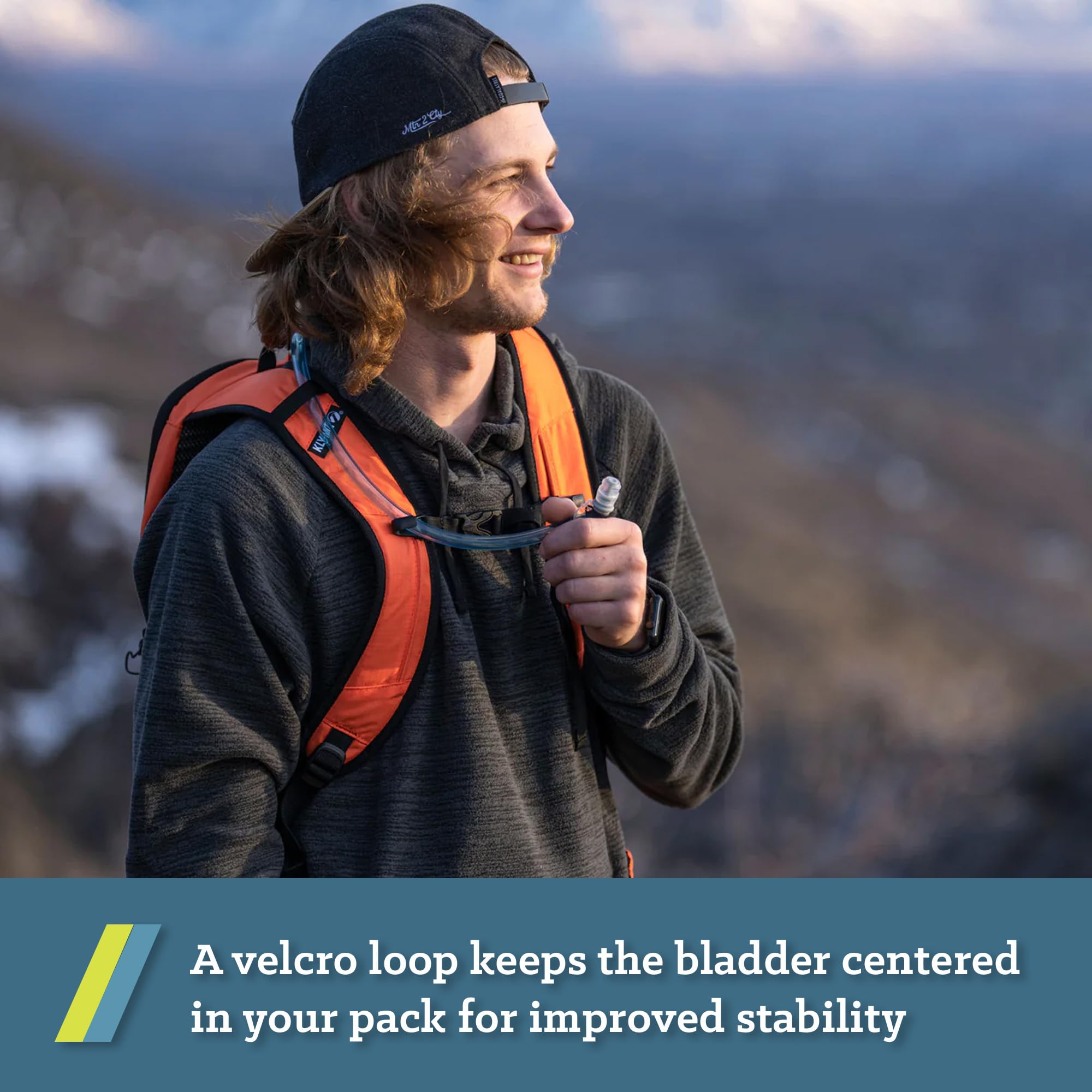 Snapklik.com : KLYMIT Echo 12L Hydration Pack Hiking Backpack